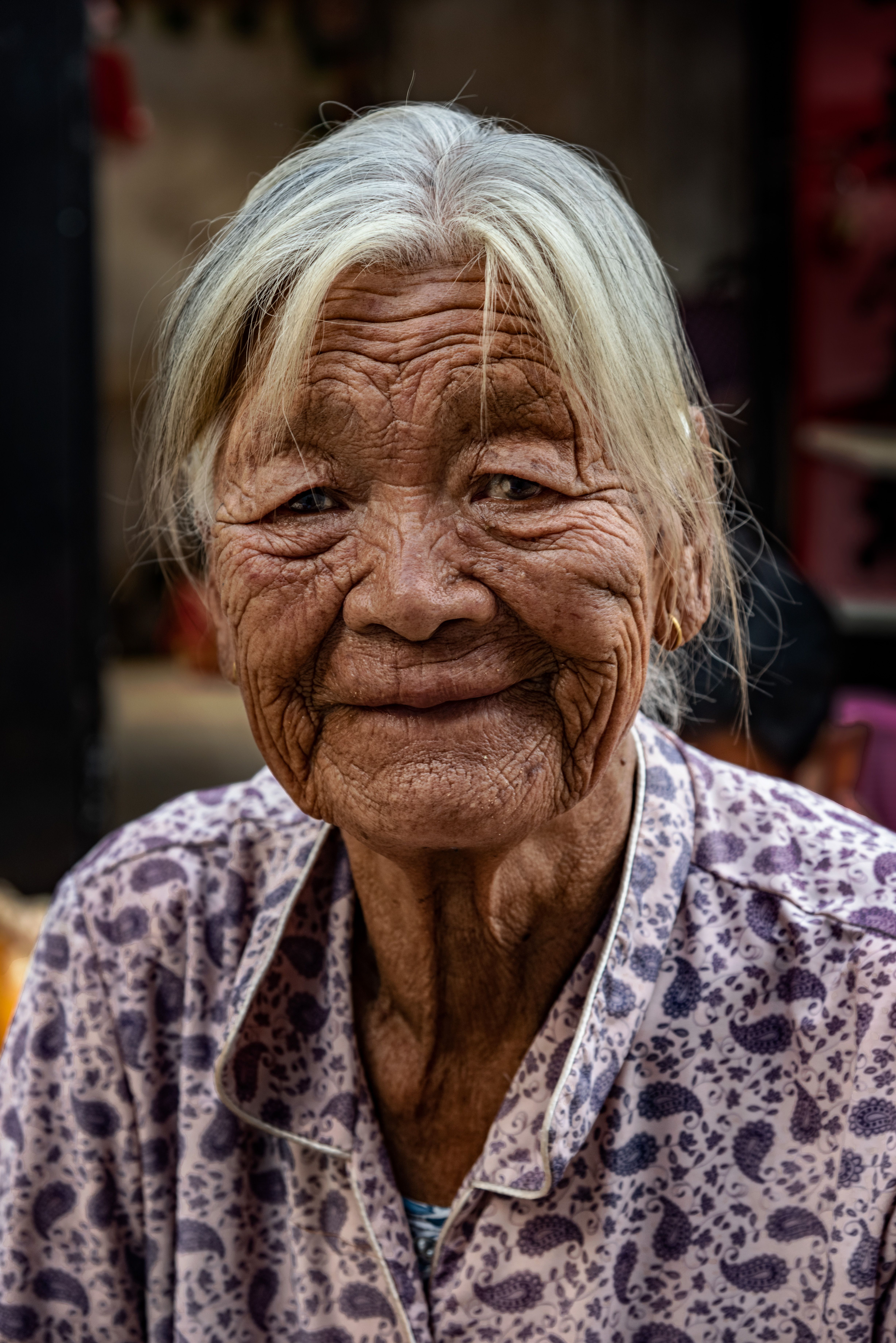 Grandmother Making Faces · Free Stock Photo
