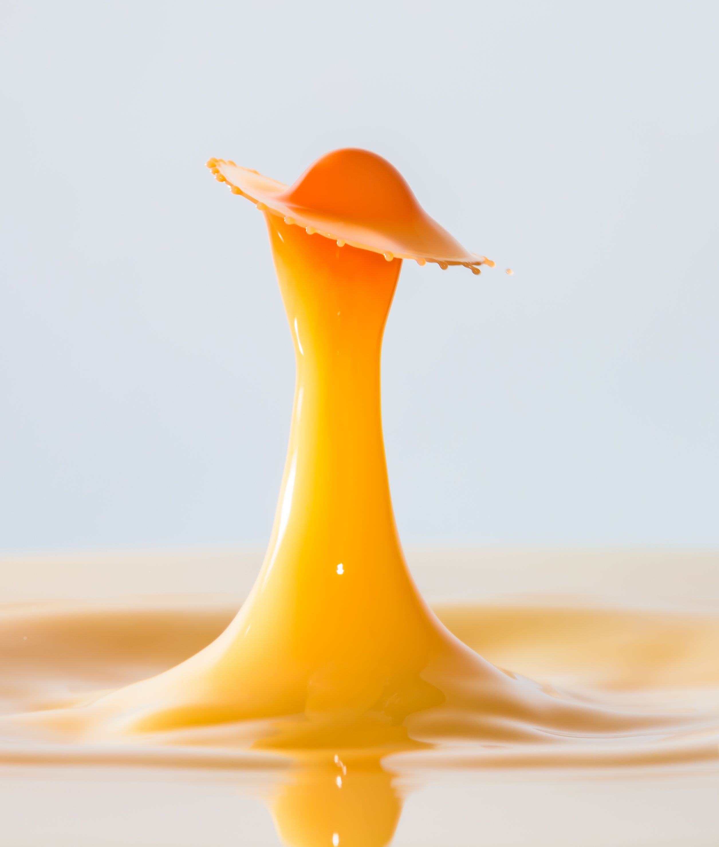 Yellow, Splashing Liquid · Free Stock Photo