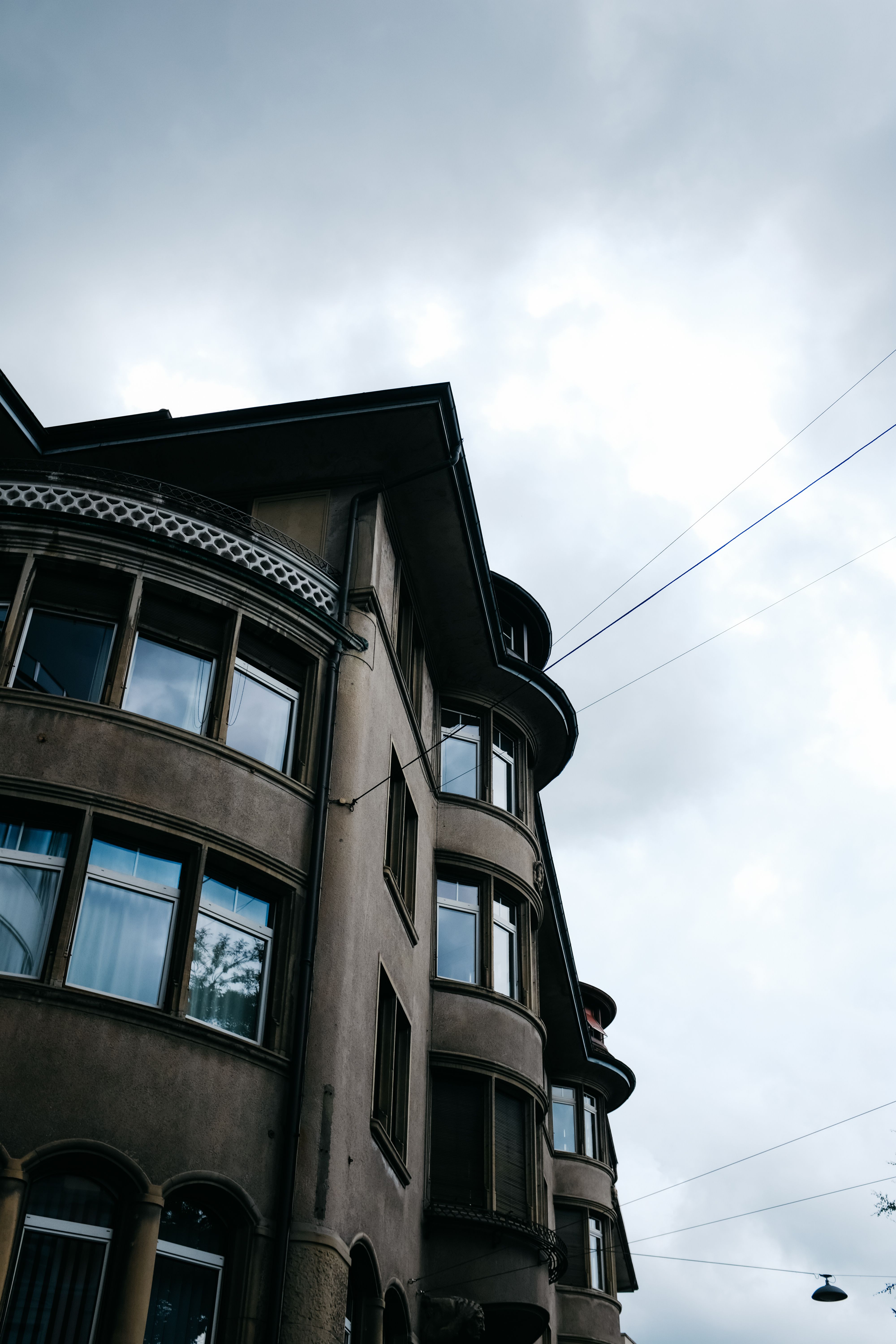 Windows in a Traditional Tenement · Free Stock Photo