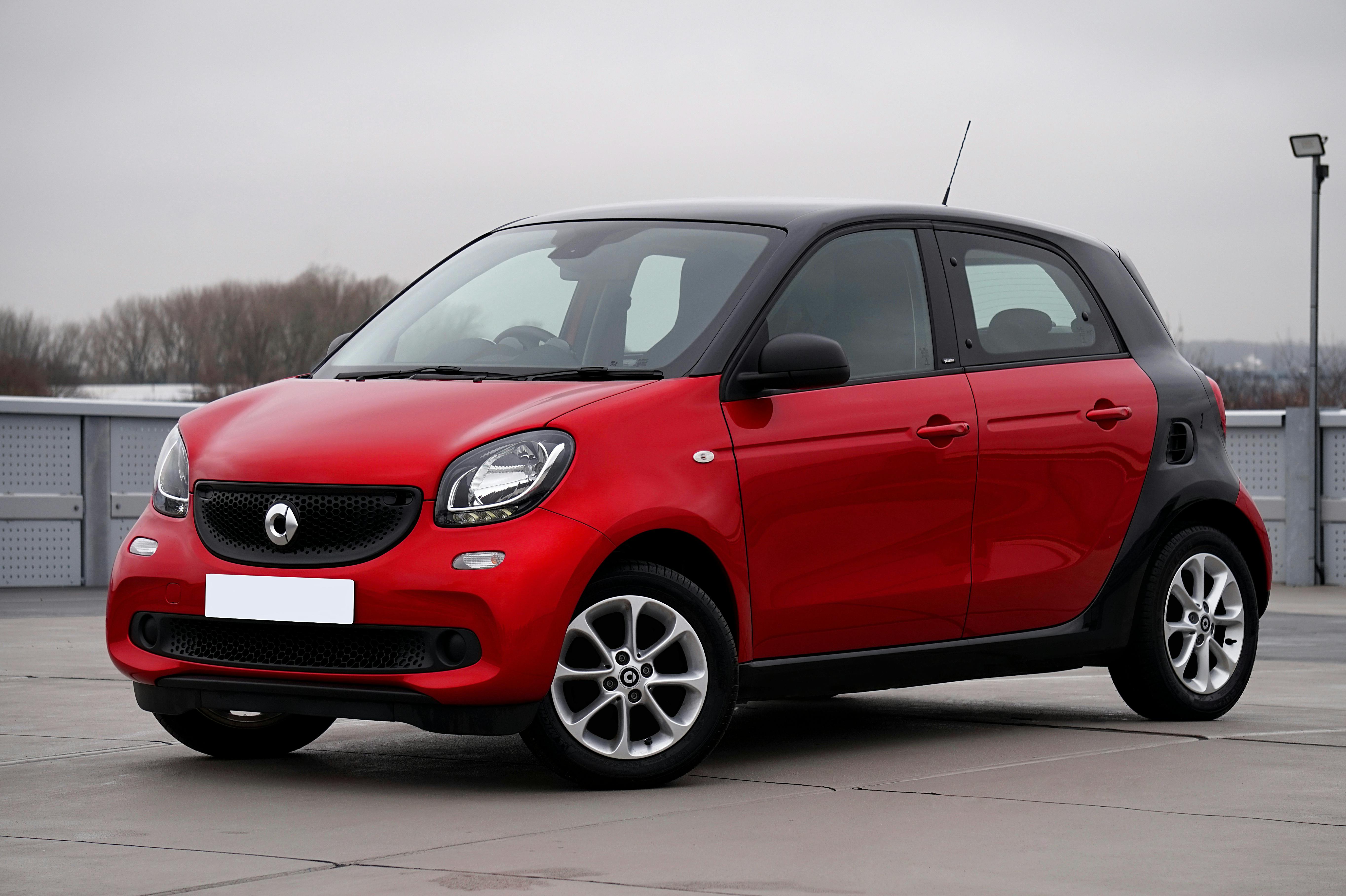 Red Smart Forfour · Free Stock Photo