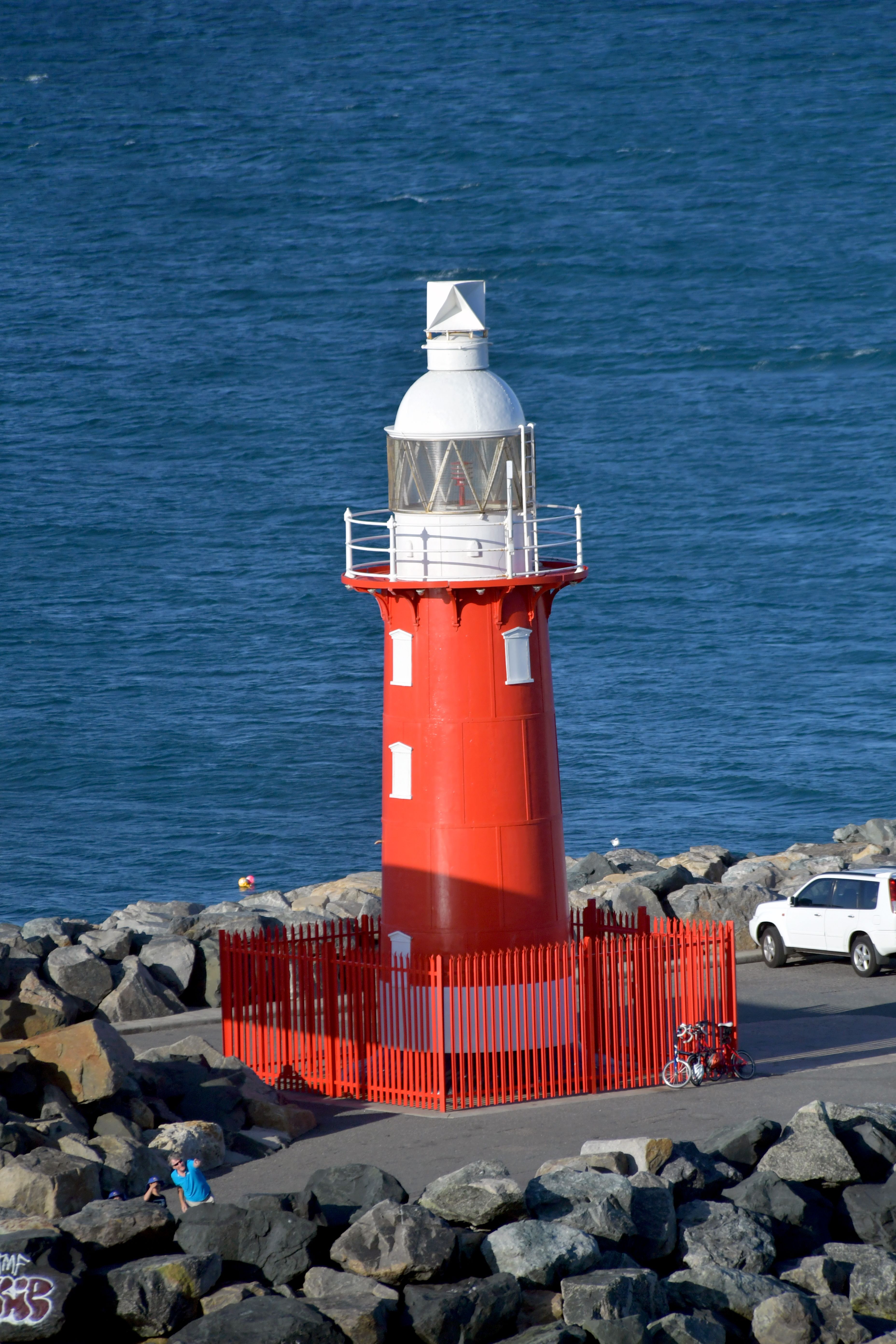 Red Lighthouse Building · Free Stock Photo