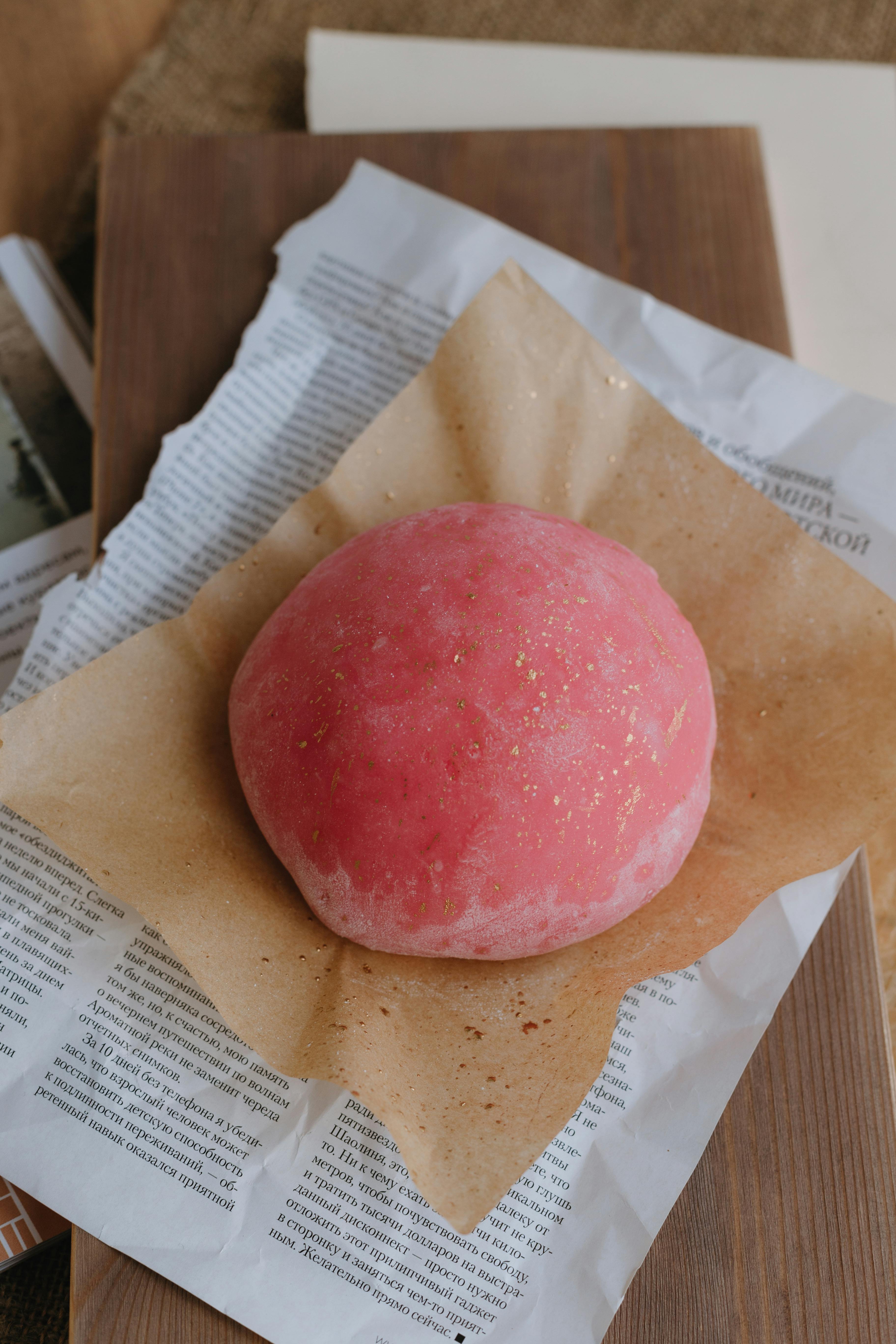 Pink Mochi Cake · Free Stock Photo