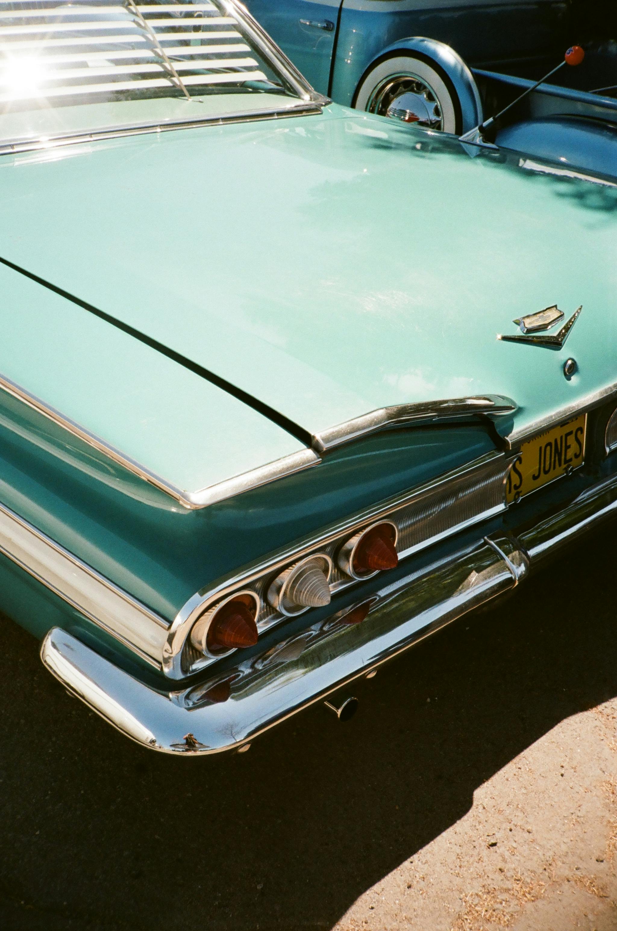 A Classic Red Chevrolet Impala · Free Stock Photo