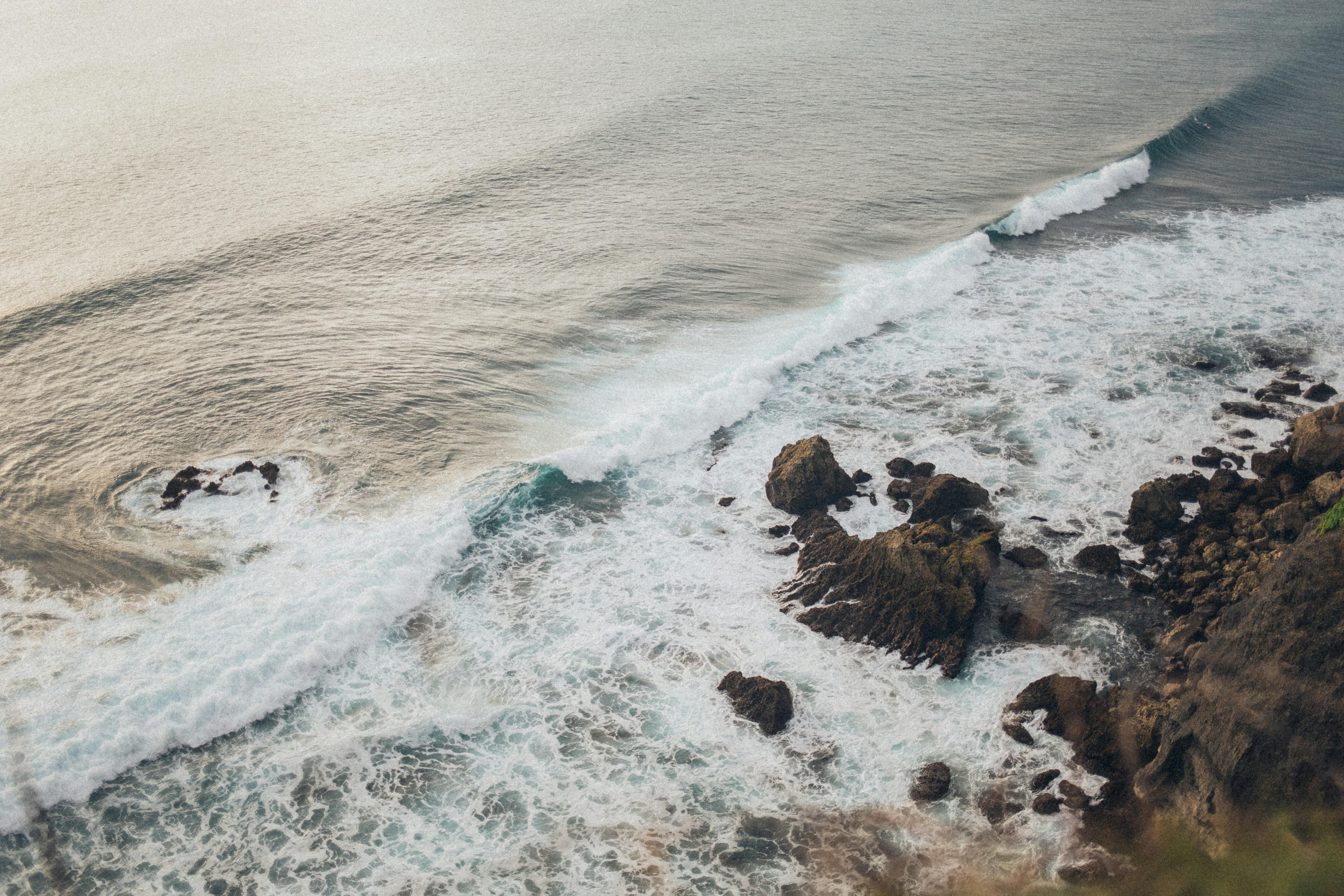 Aerial View of Shoreline · Free Stock Photo