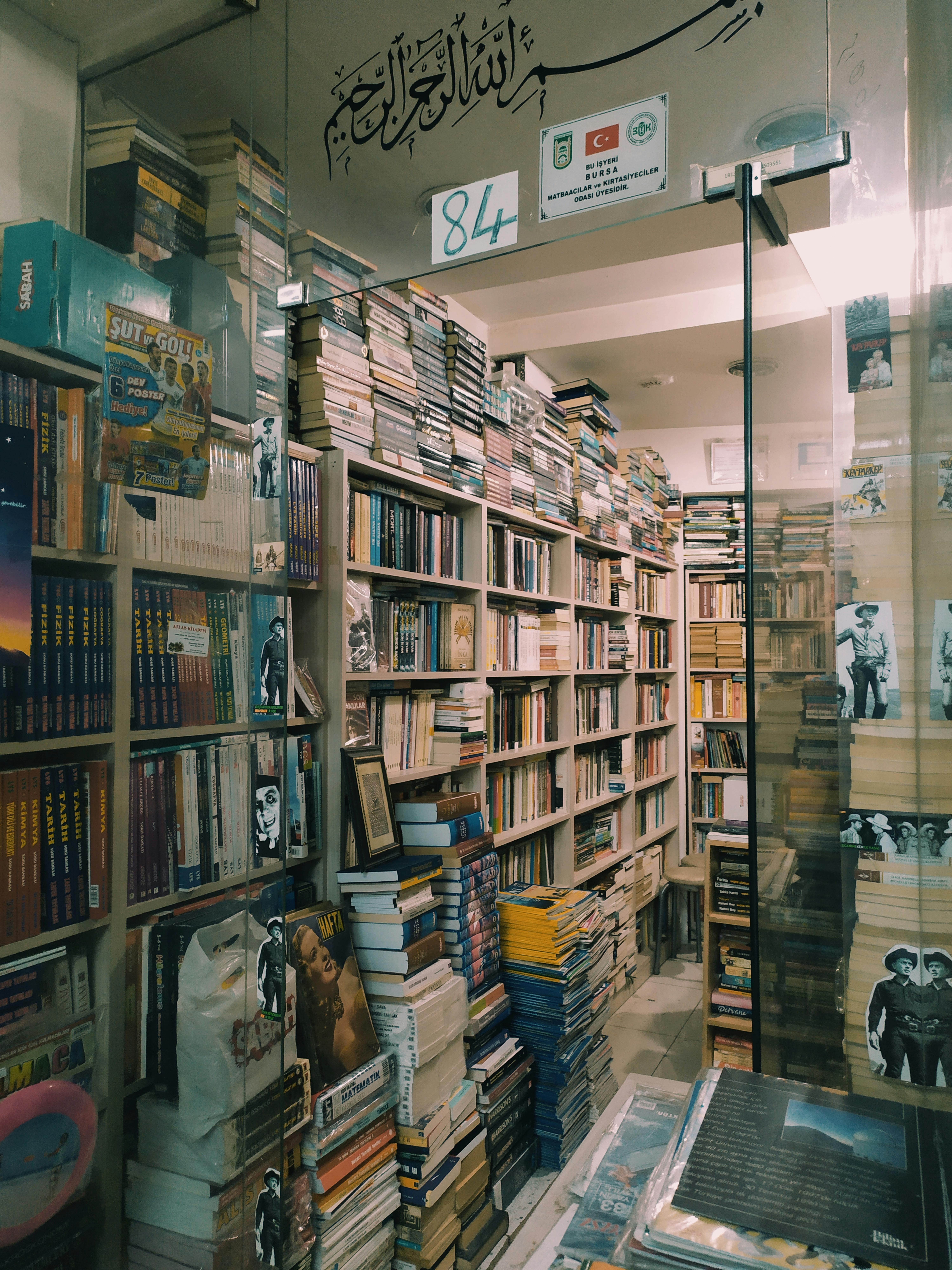 Selection of Books in Bookstore · Free Stock Photo