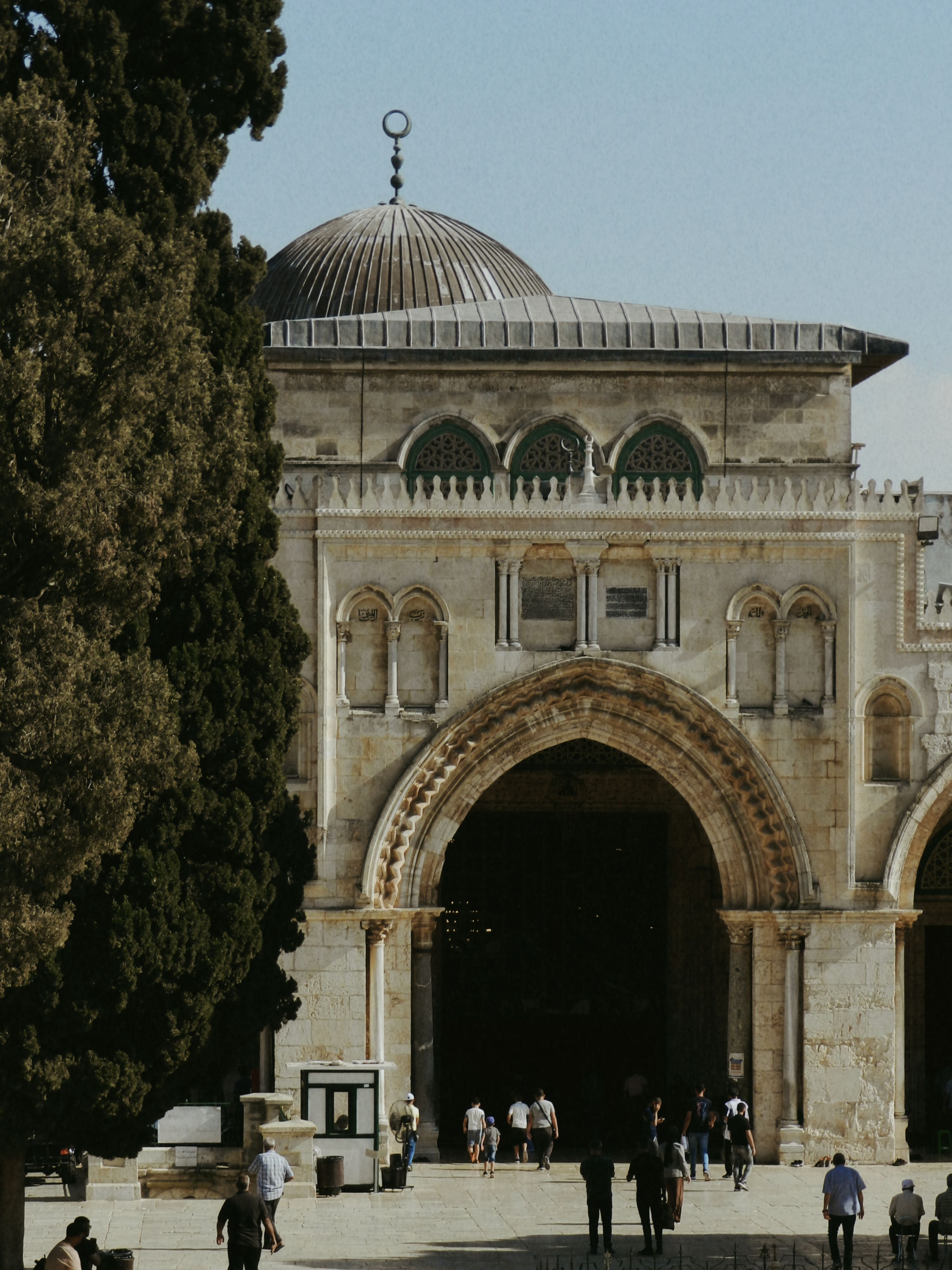Entrance to Al-Aksa Mosque in Jerusalem · Free Stock Photo