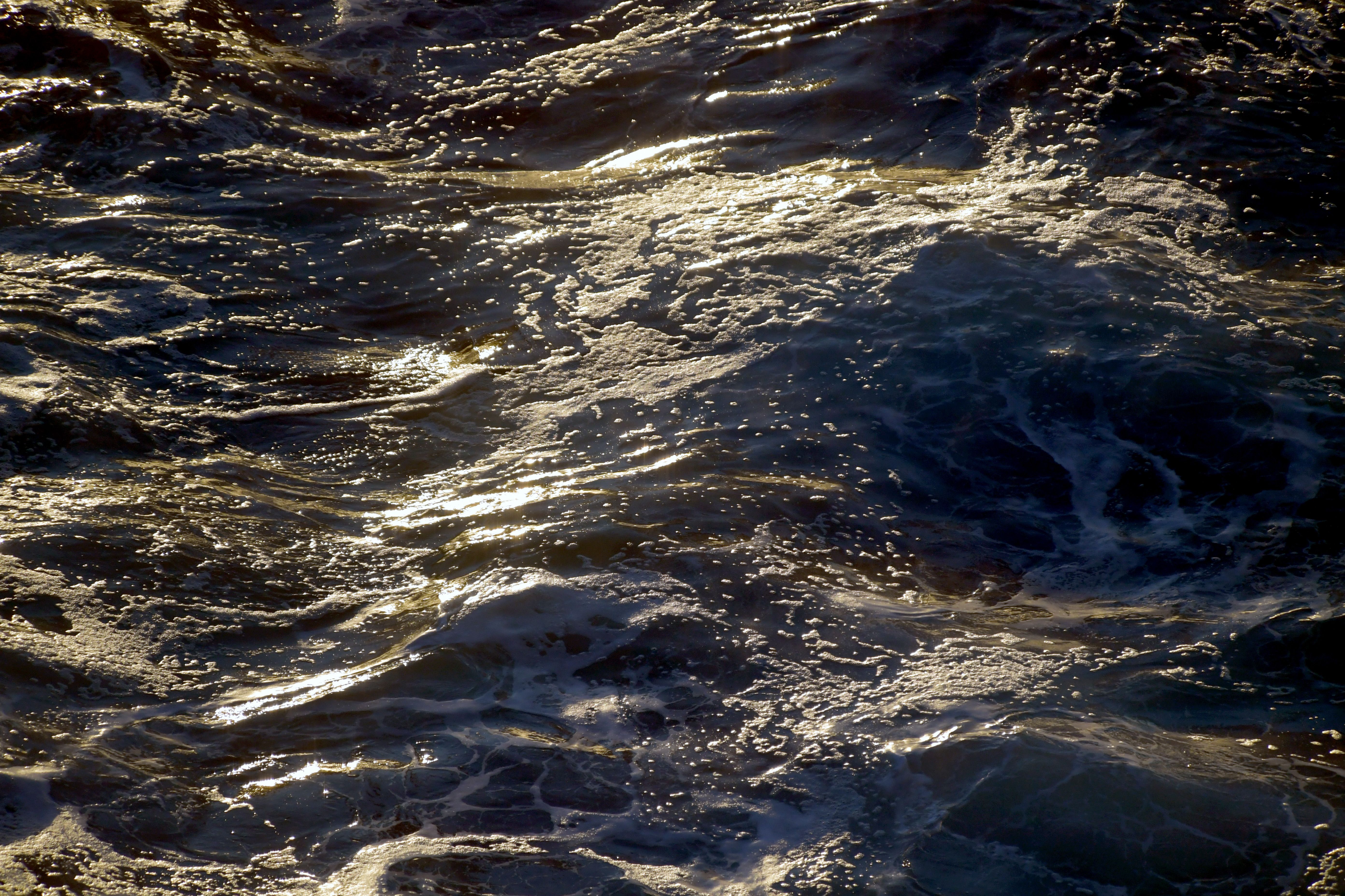 Photo of Sea Water at Sunset · Free Stock Photo