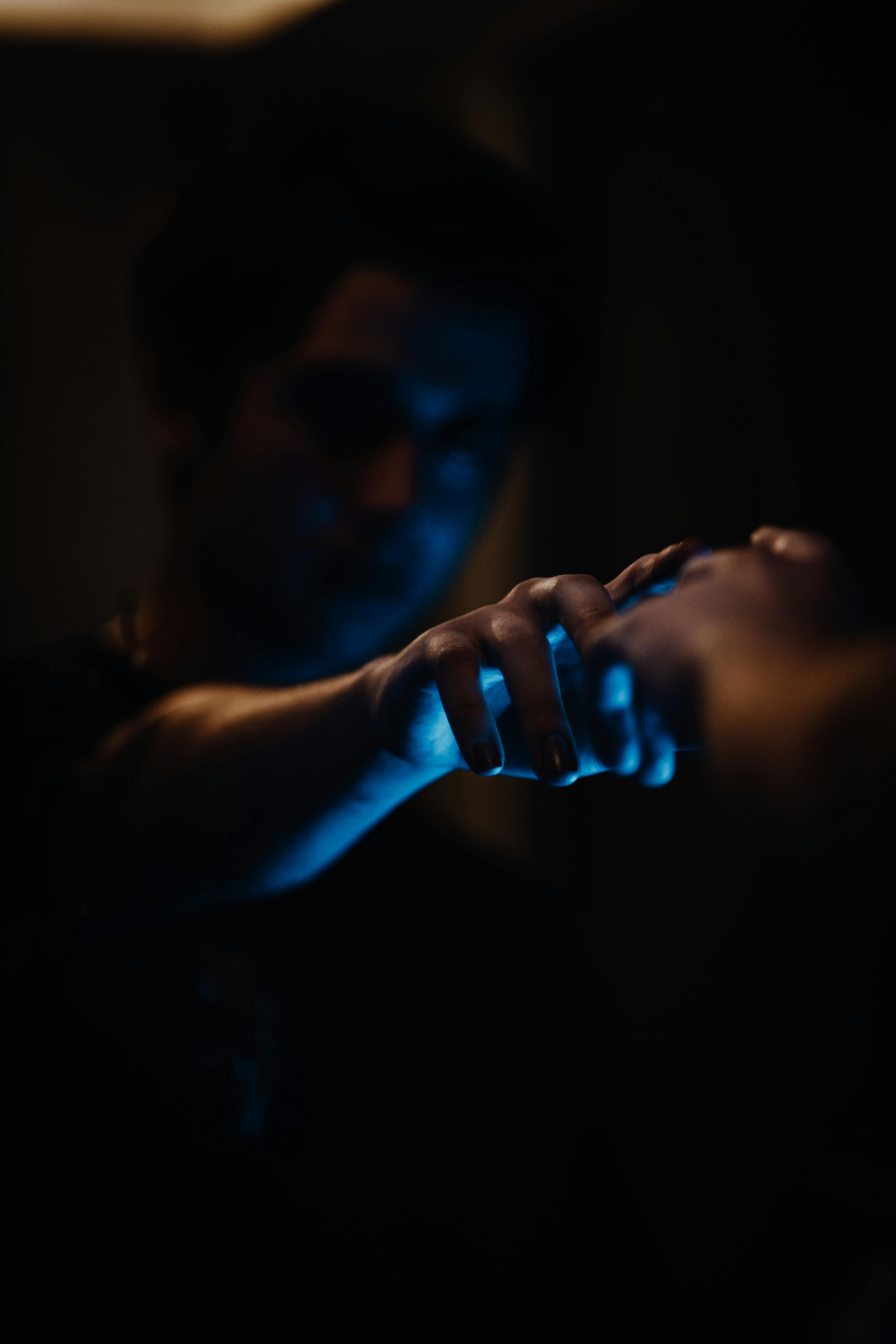 Person's Left Hand Open Wide · Free Stock Photo