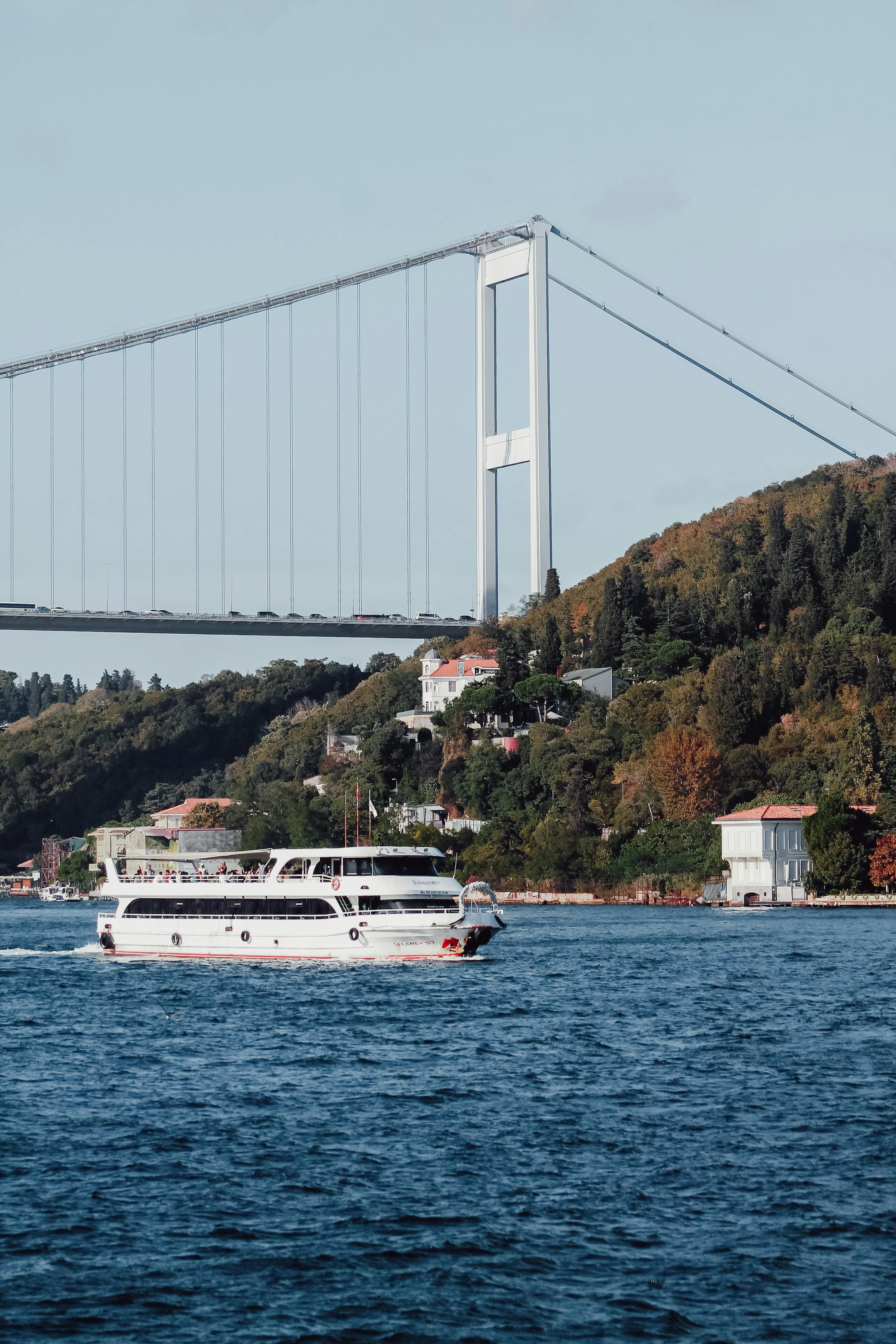 Ferries on the Bosphorus Strait in Istanbul, Turkey · Free Stock Photo