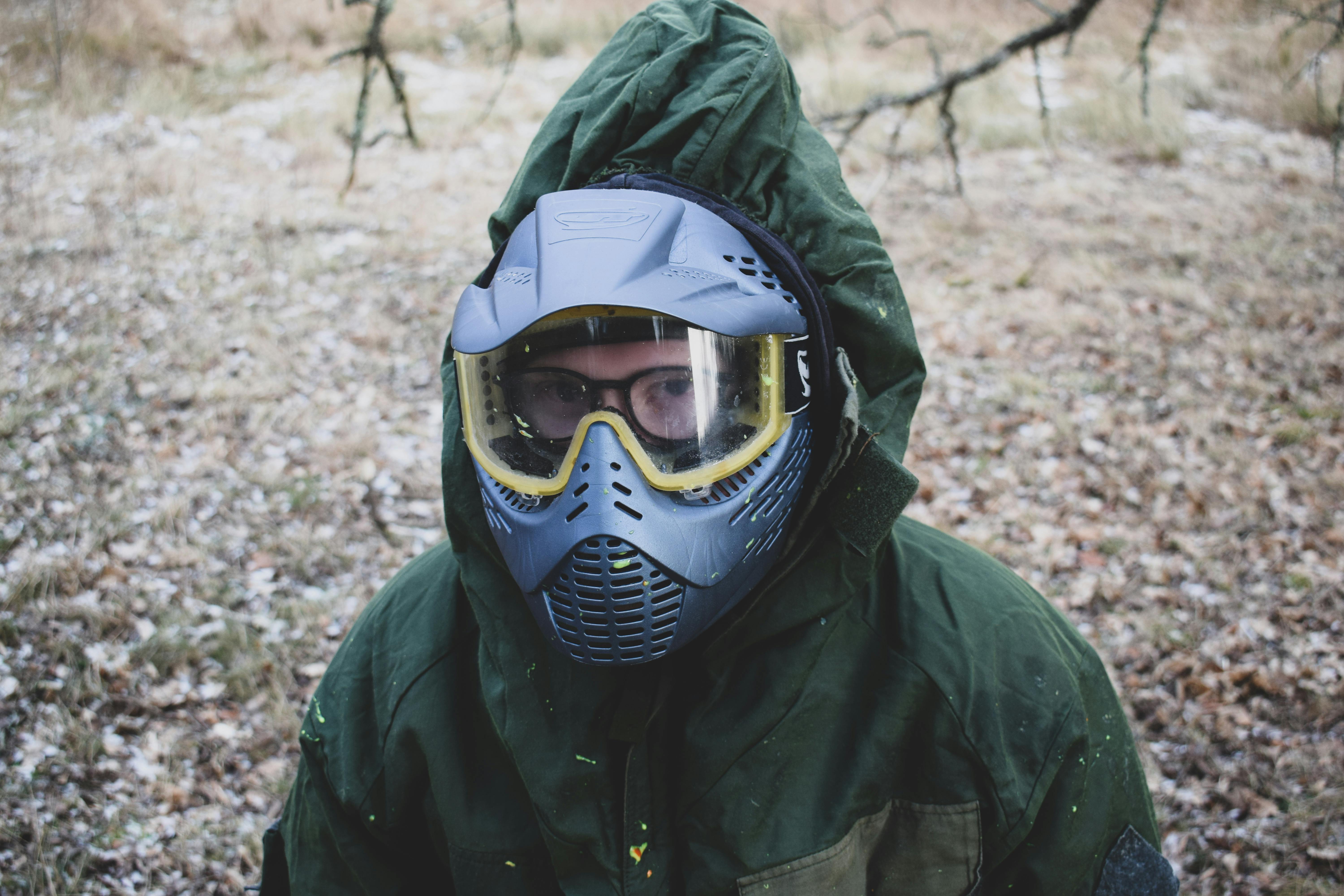Free stock photo of forest, paintball