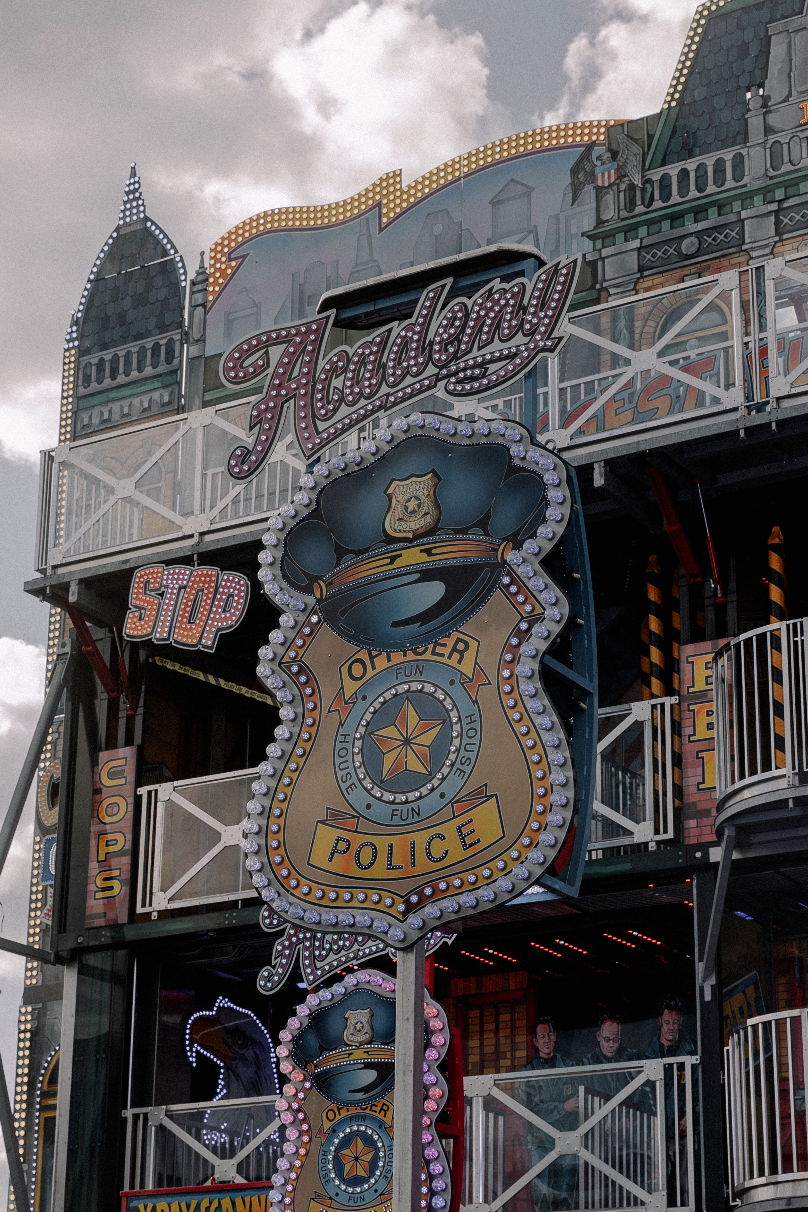 Decoration of Facade at Amusement Park · Free Stock Photo