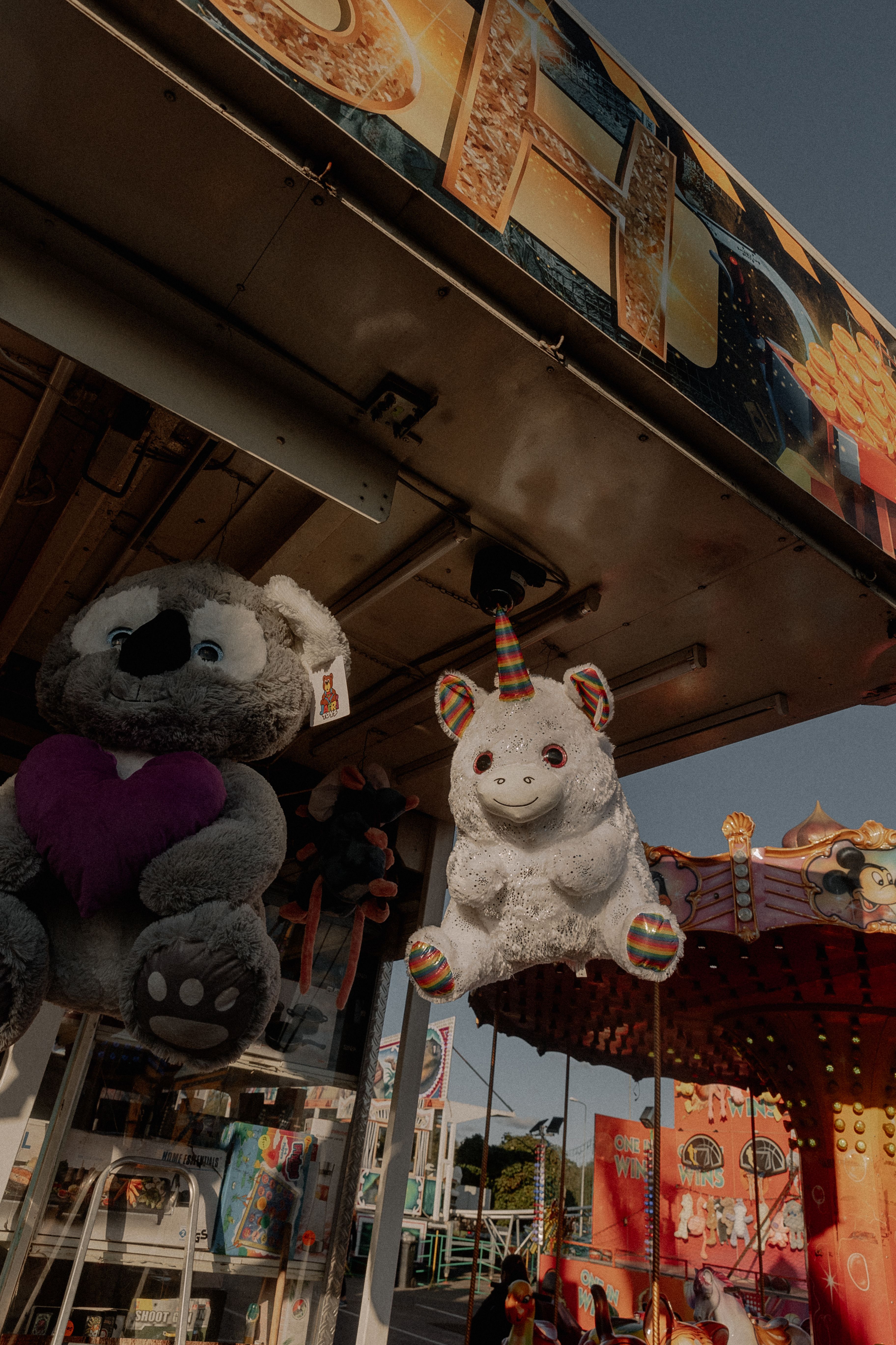 Teddy Toys in Amusement Park · Free Stock Photo