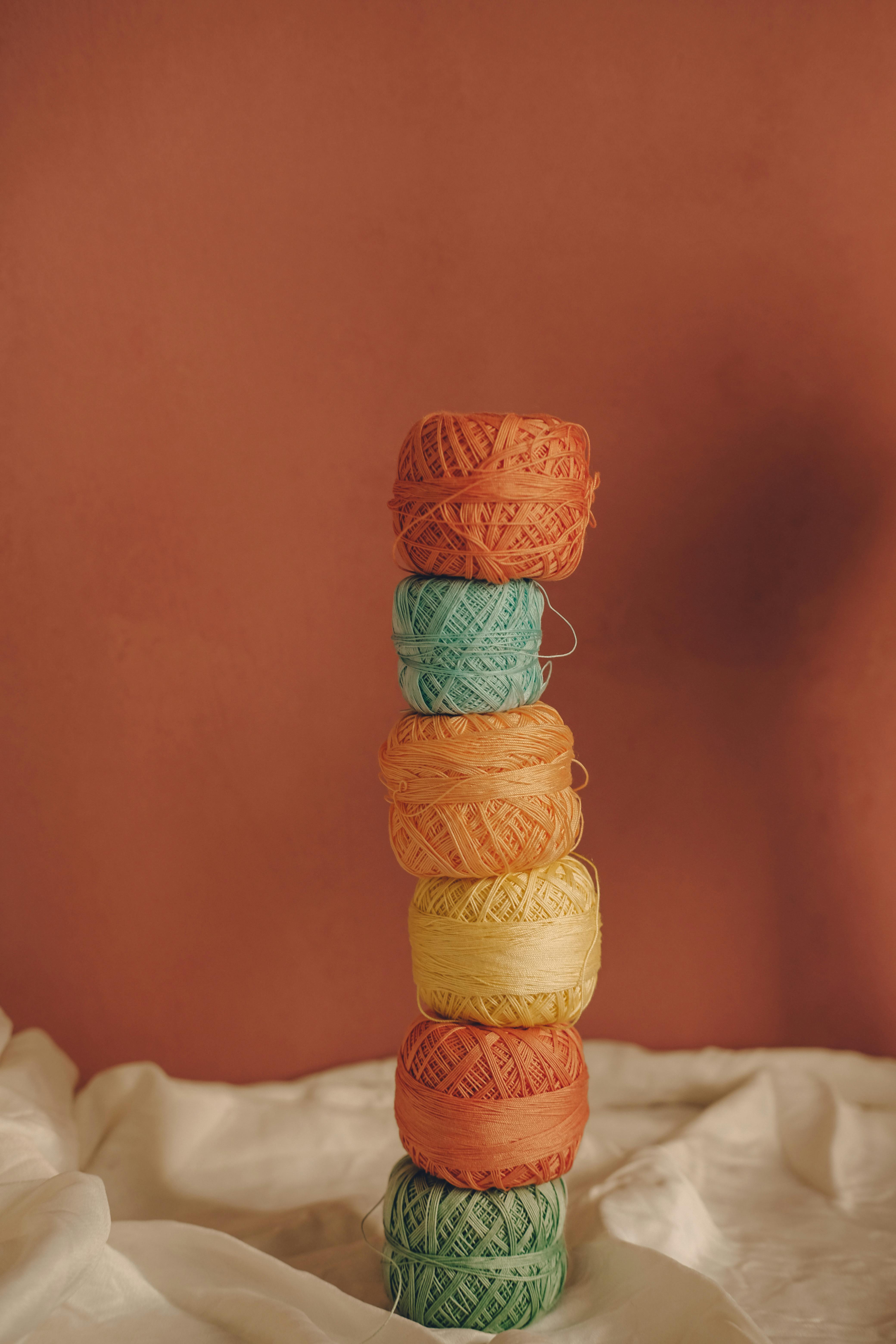 Colorful Balls of Wool · Free Stock Photo