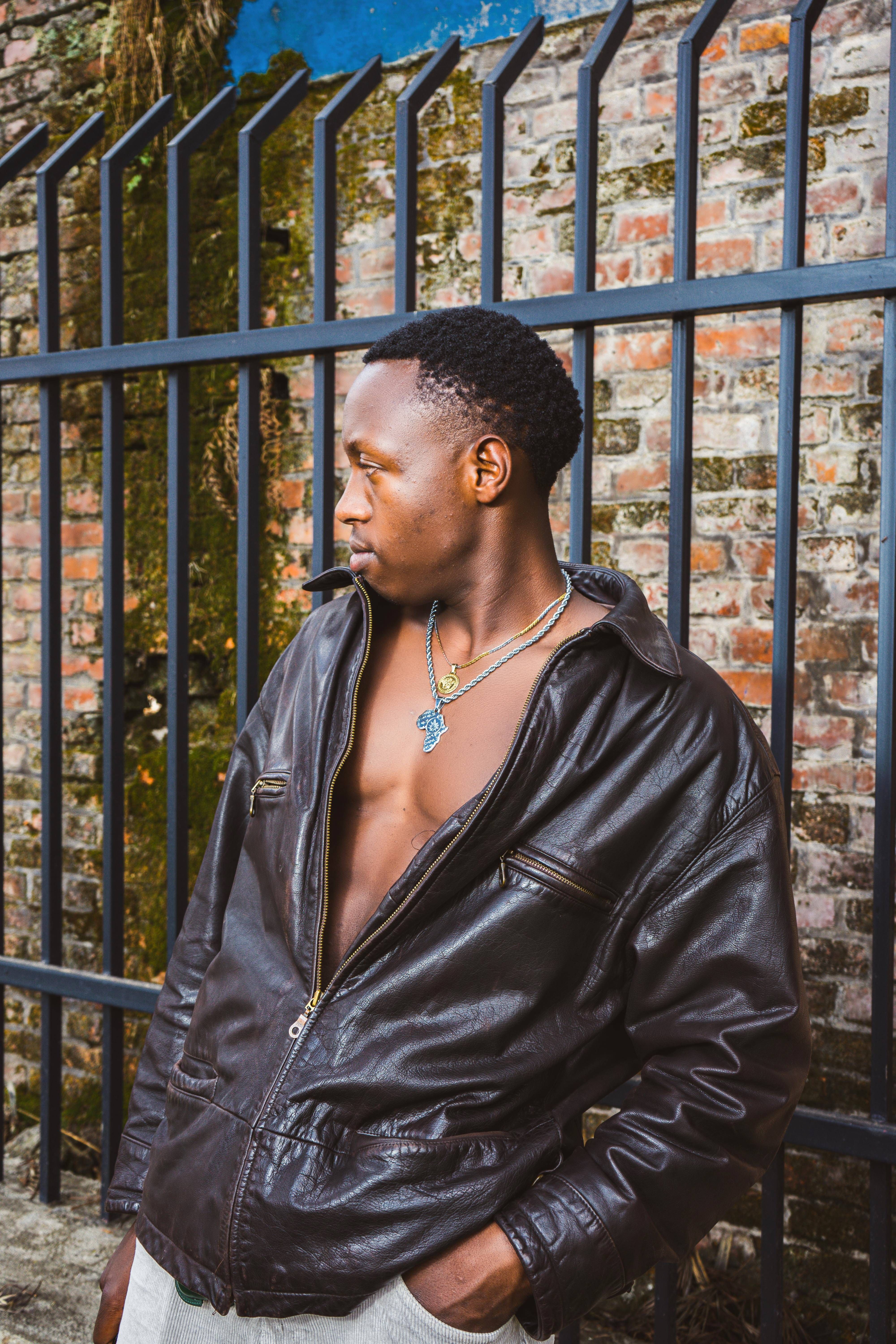 Portrait of Man in Black Jacket · Free Stock Photo
