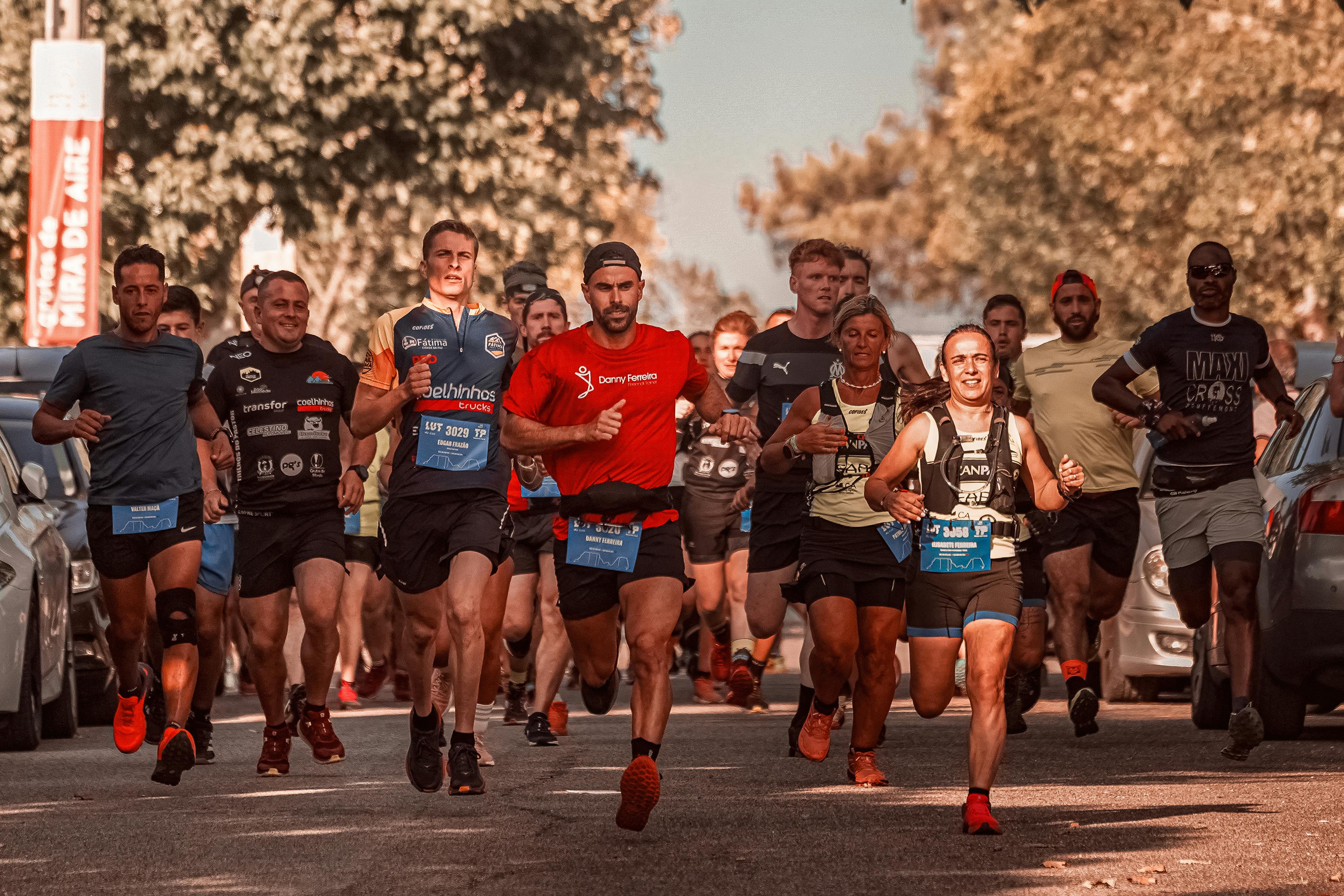 Happy diverse sportspeople jogging in park · Free Stock Photo