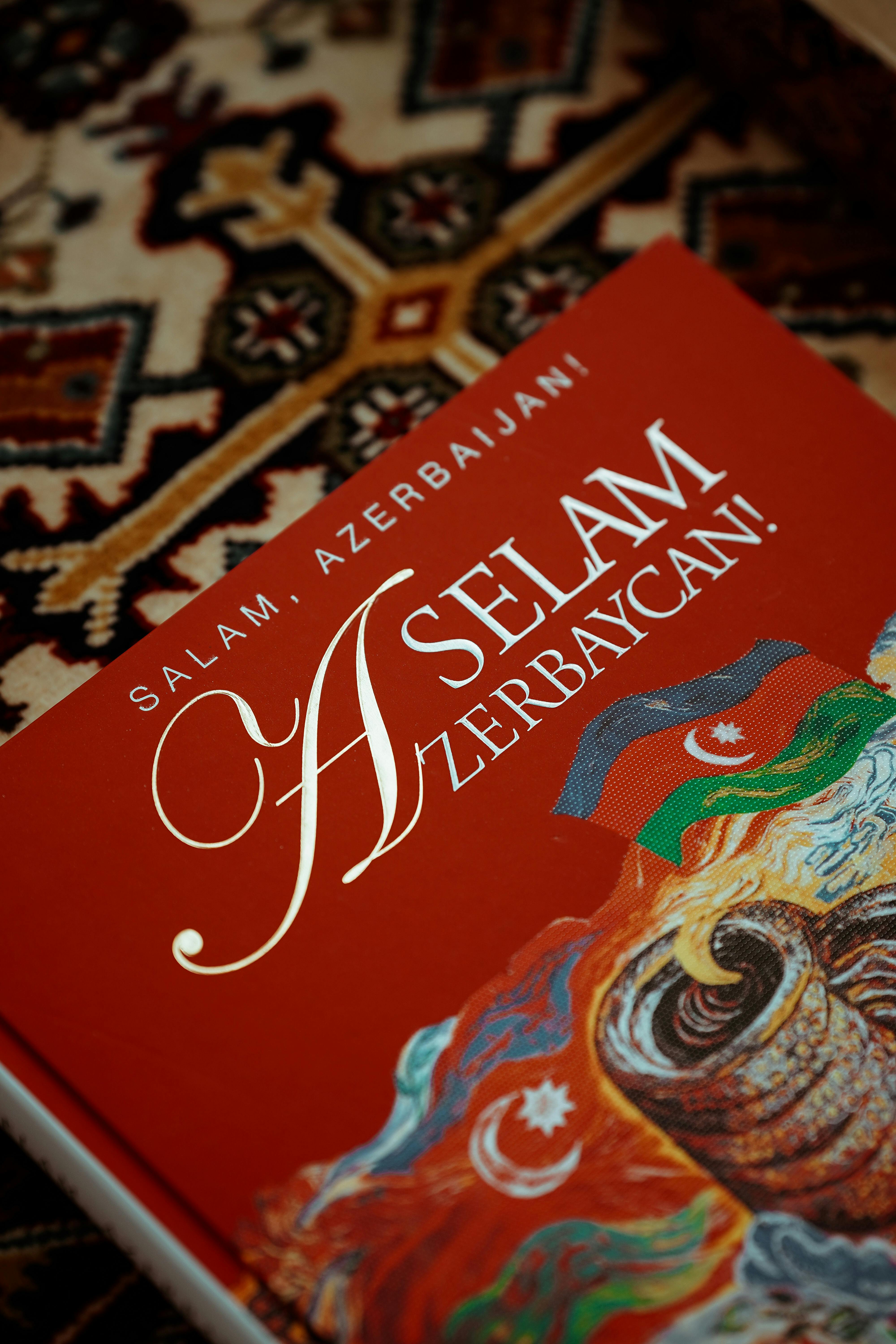 Cover of Book about Azerbaijan · Free Stock Photo