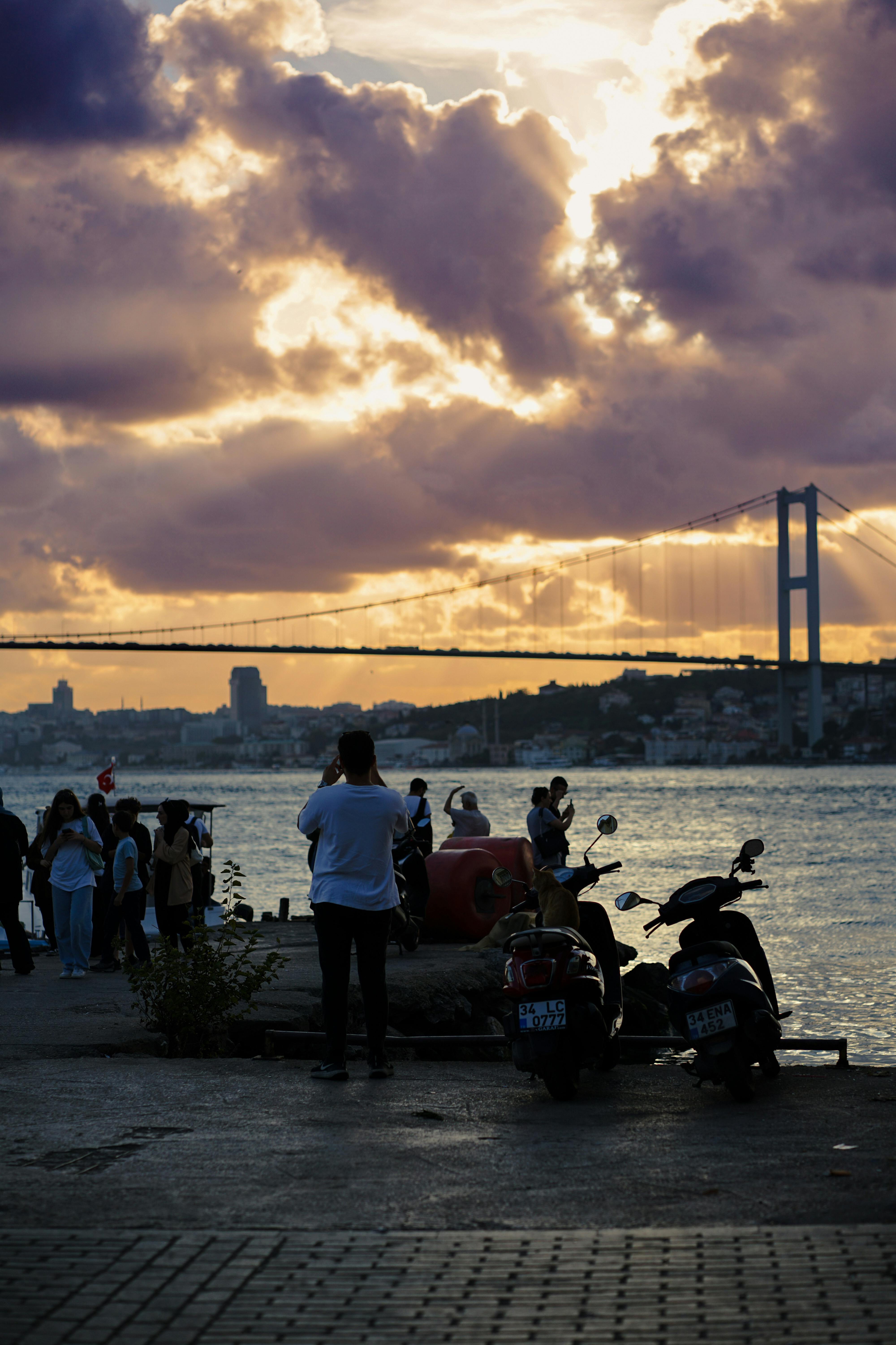 Istanbul Cityscape From Across the Bosfor Strait · Free Stock Photo