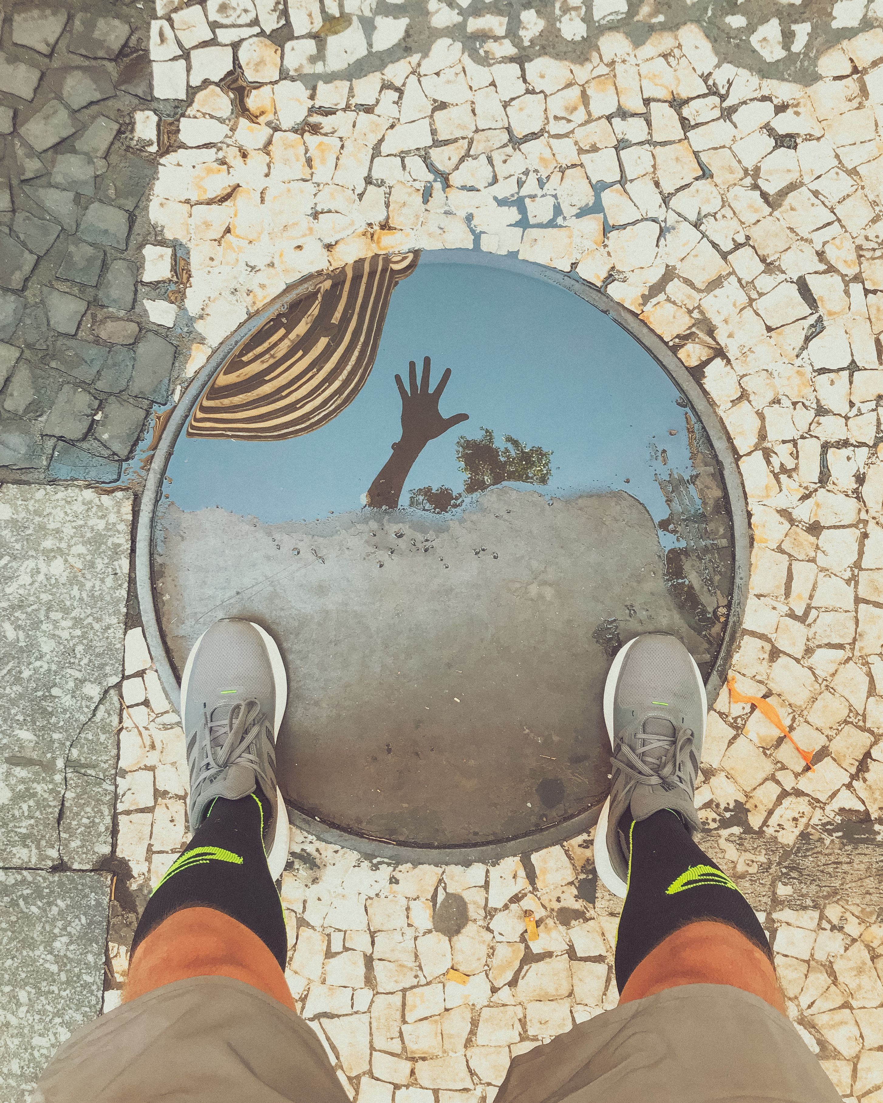 Woman Cutting Man on a Street · Free Stock Photo