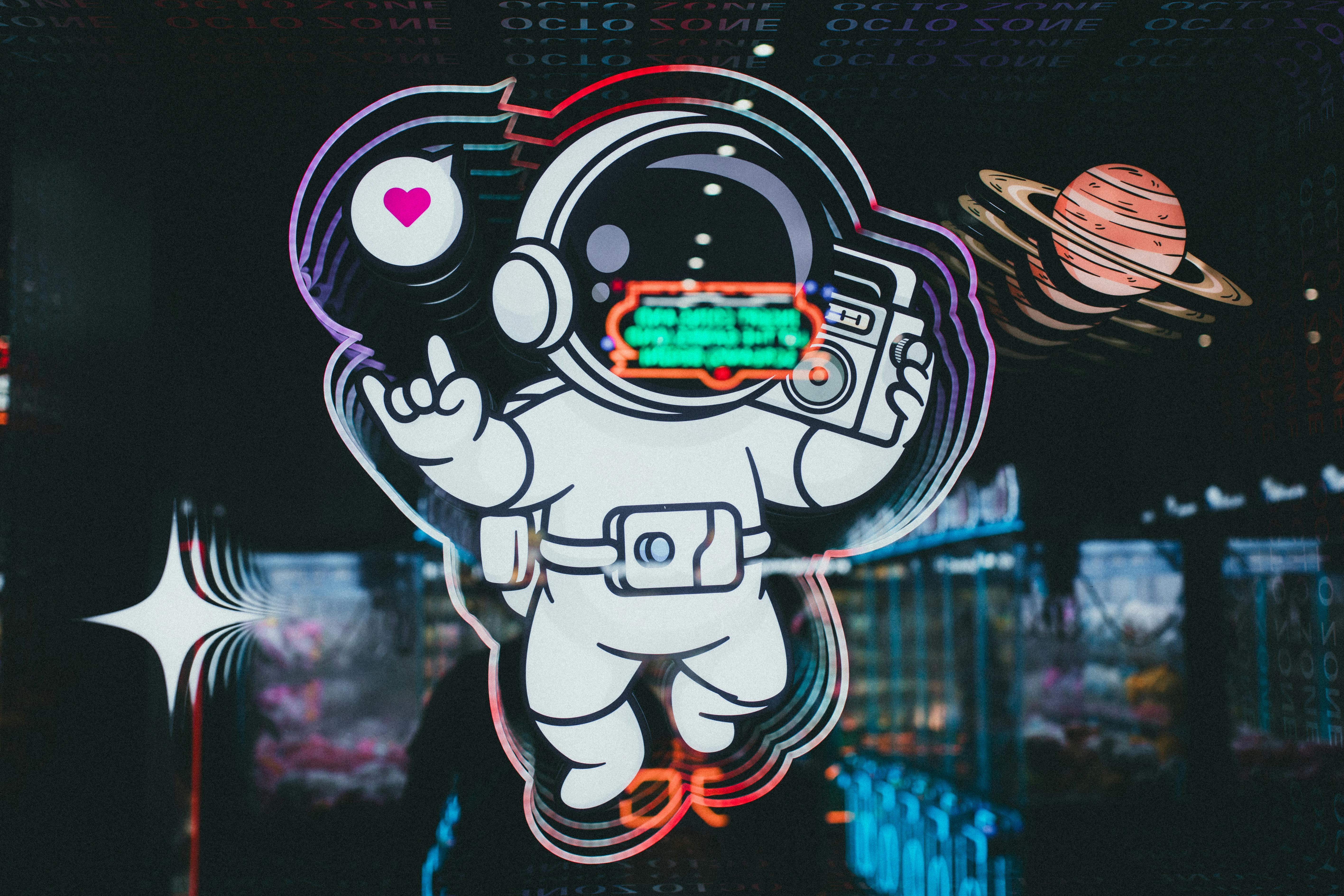 Foto de stock gratuita sobre arte, astronauta, diseño, forma, gráfico ...