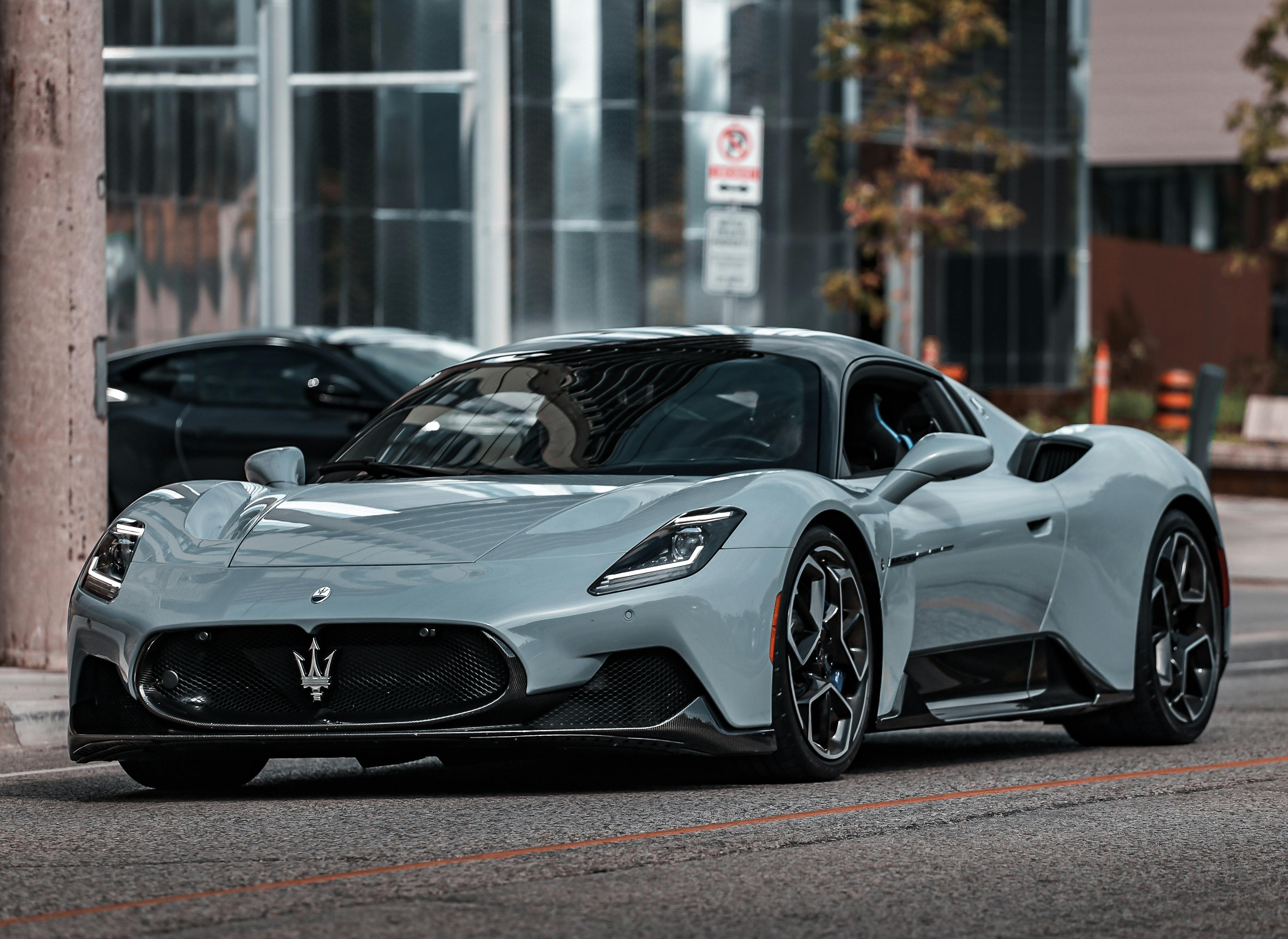 Yellow Maserati MC20 at Wesley Chapel Car Show · Free Stock Photo