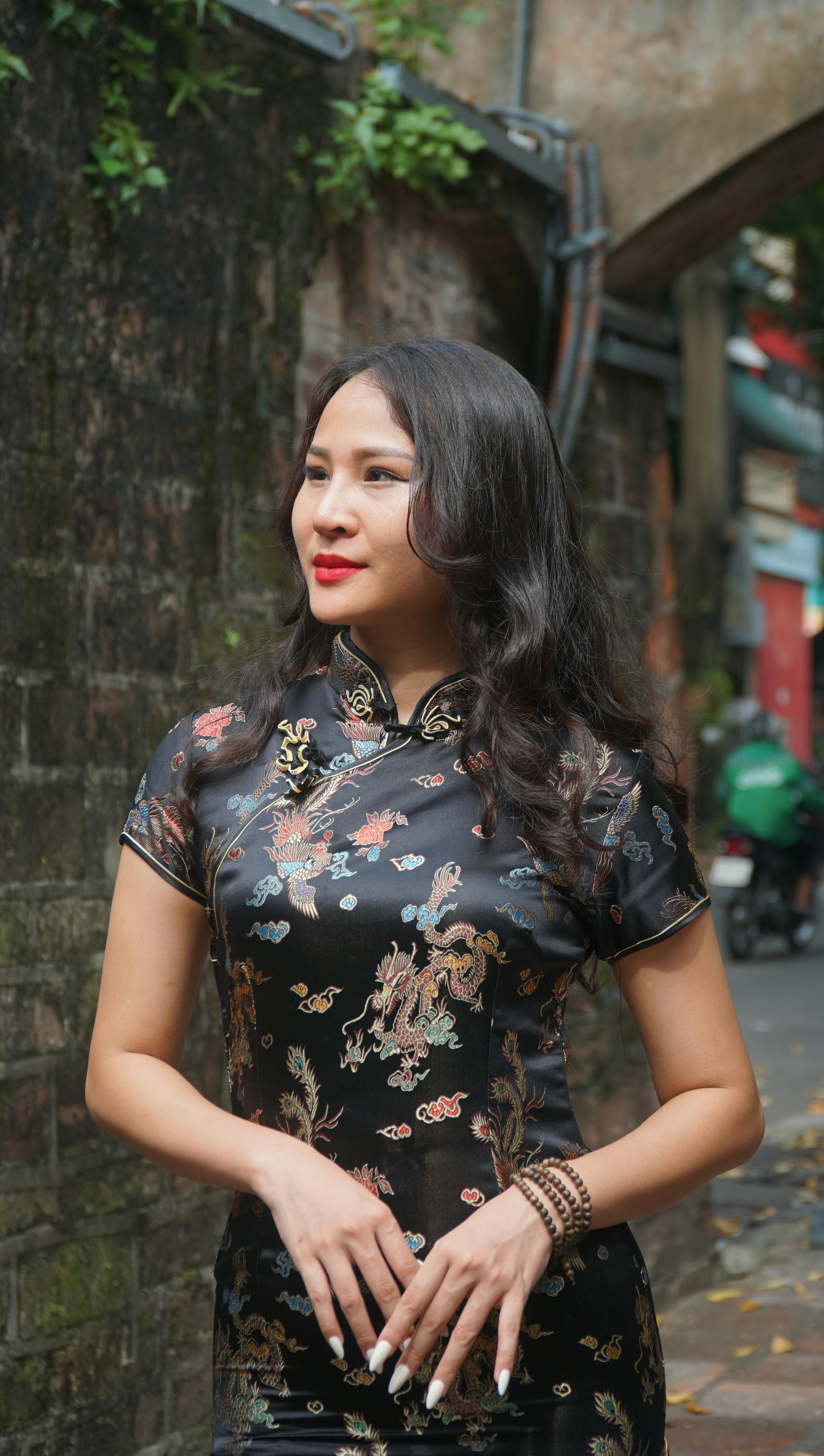 Women in Traditional Dresses on Street in Village · Free Stock Photo