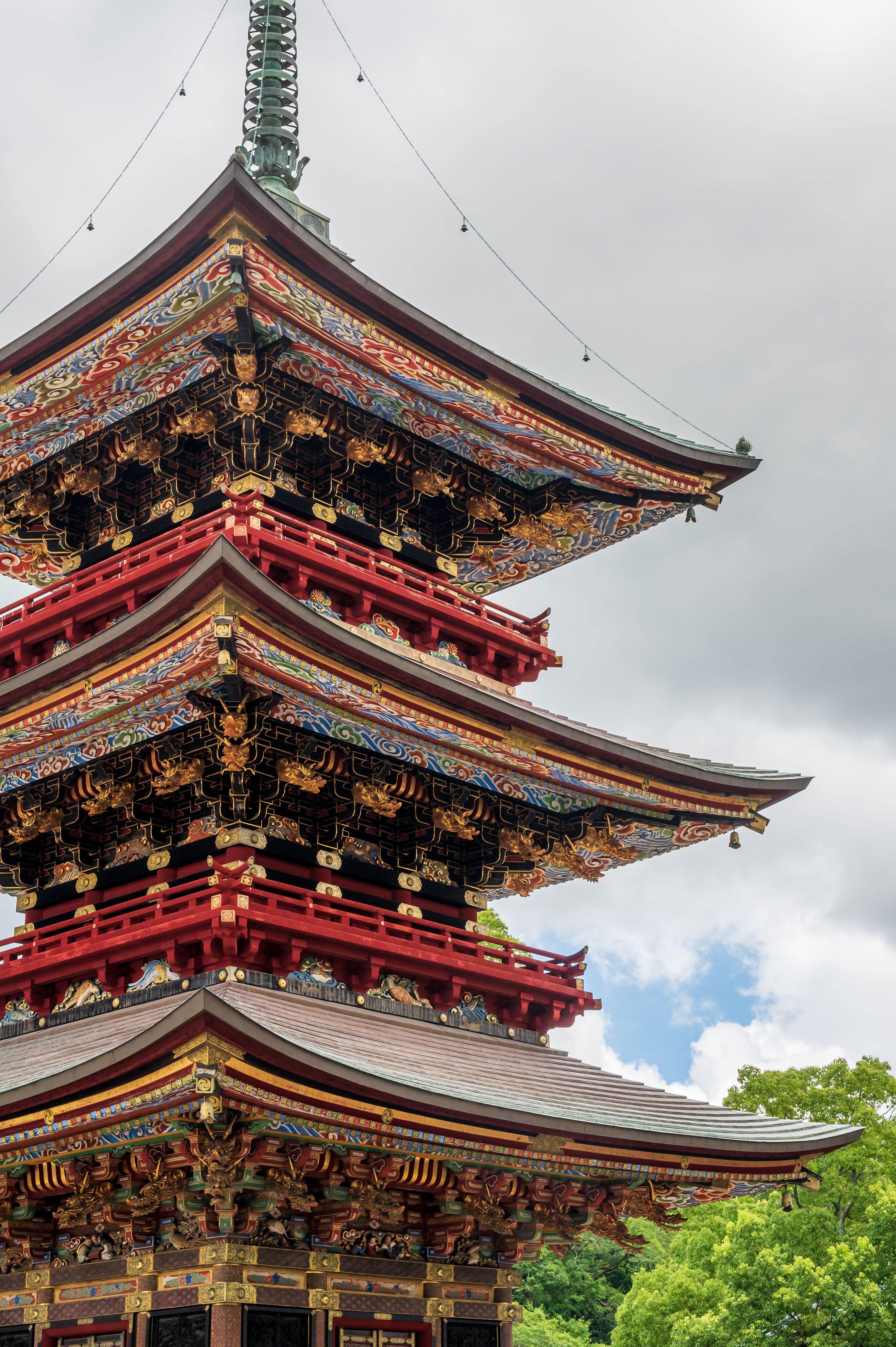Three-story Pagoda in Narita in Japan · Free Stock Photo