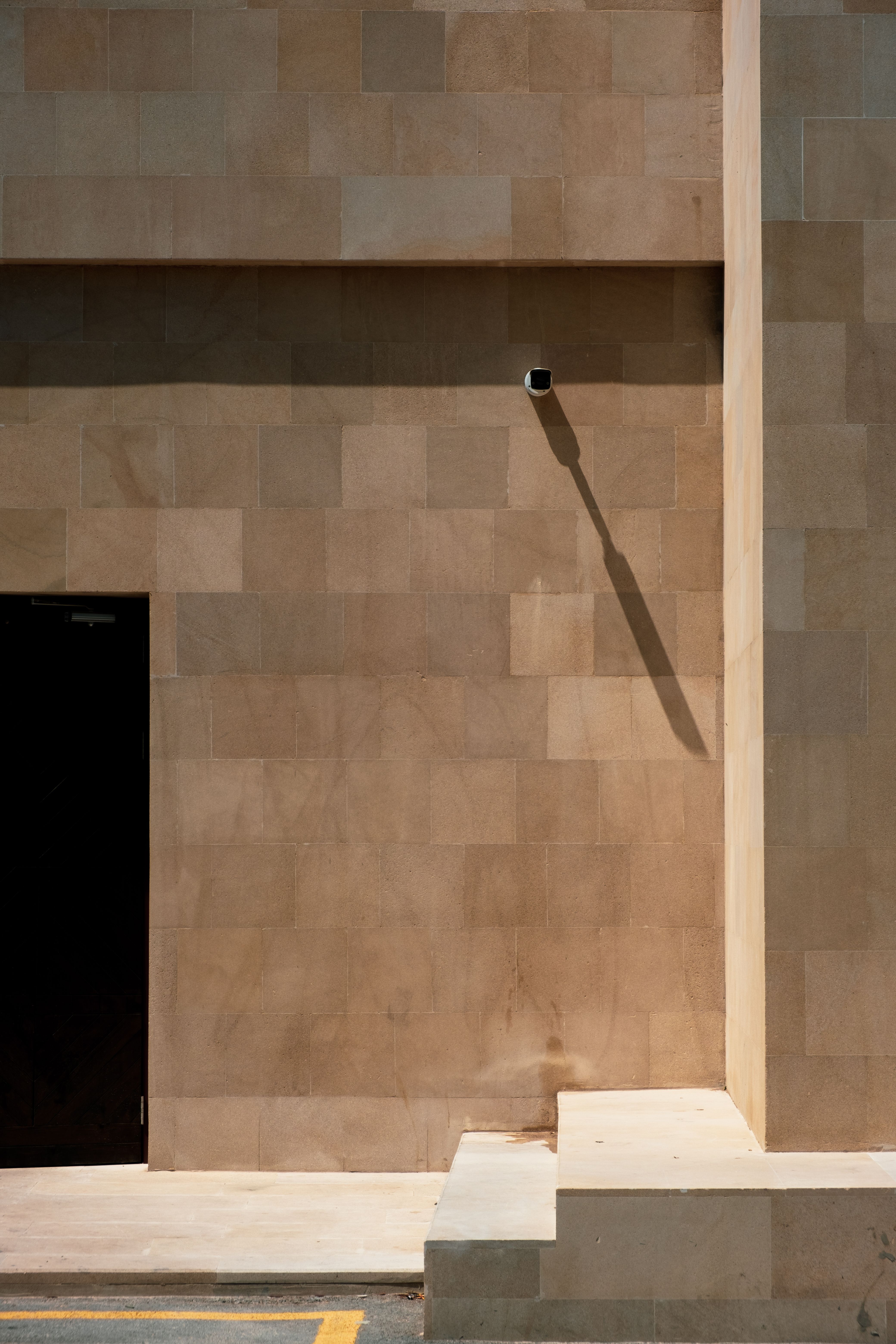 Stone Wall of a Modern Building · Free Stock Photo
