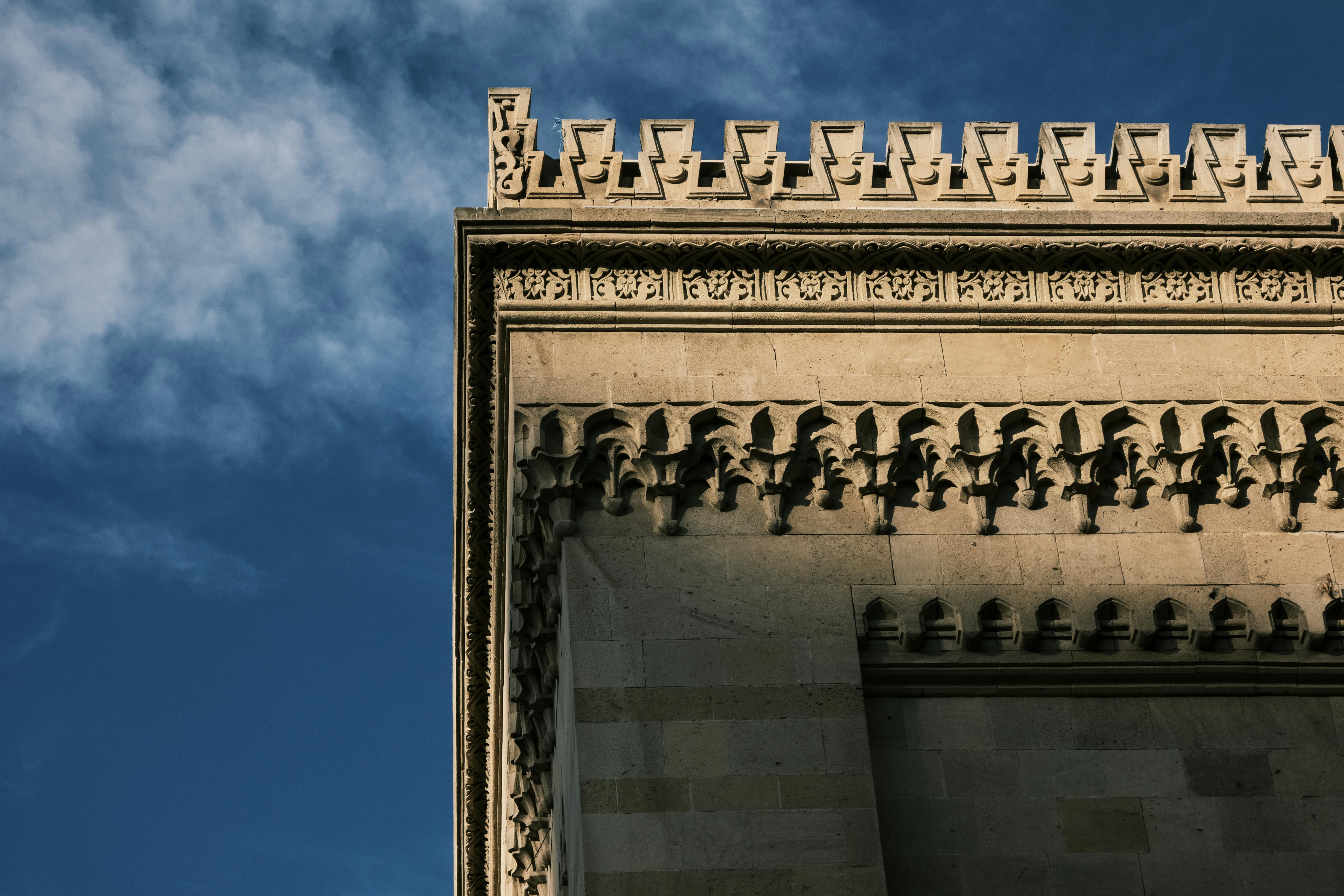 Ornamented Building Wall · Free Stock Photo