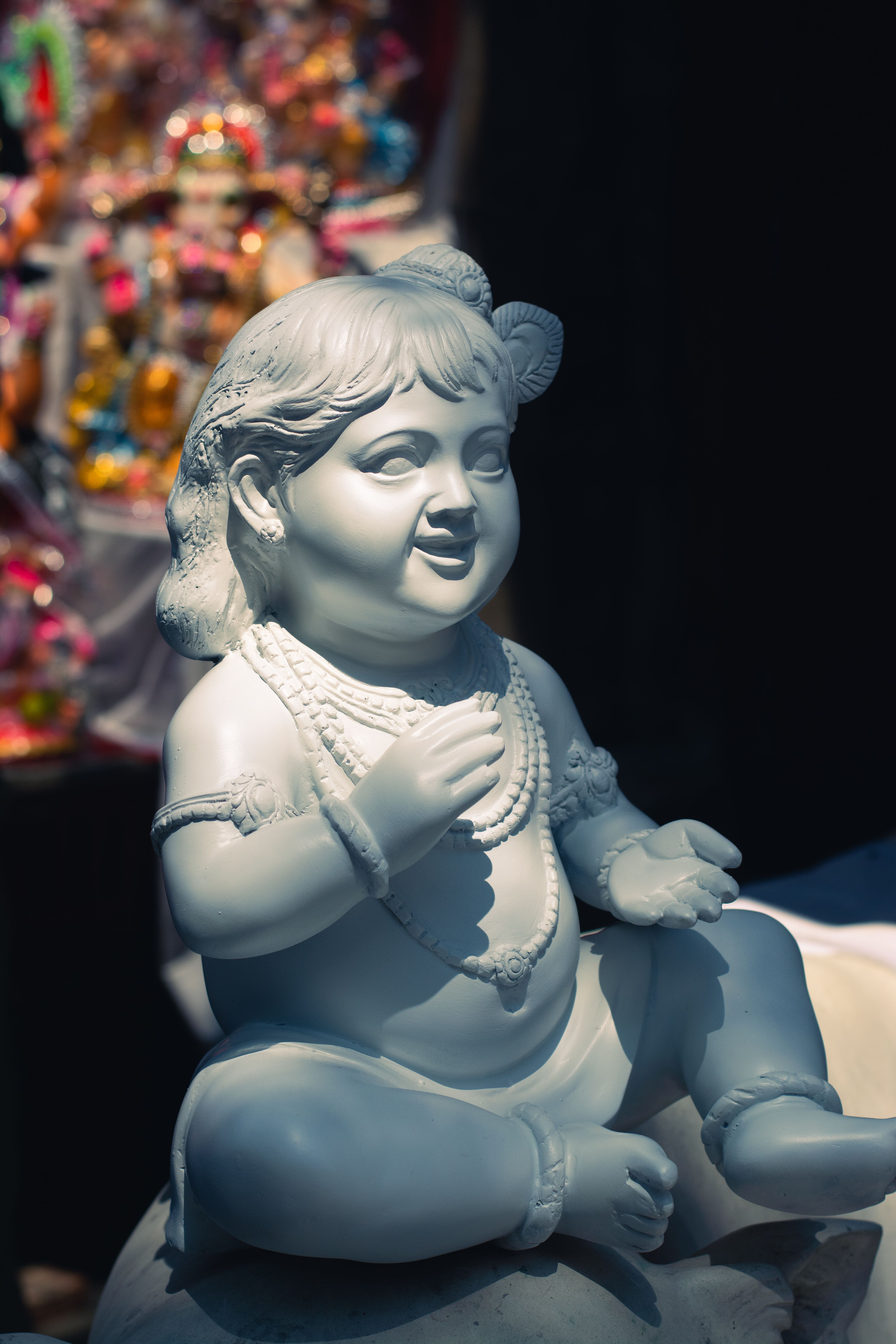 Photo of Traditional Indian Folk Puppets on a Shelf · Free Stock Photo