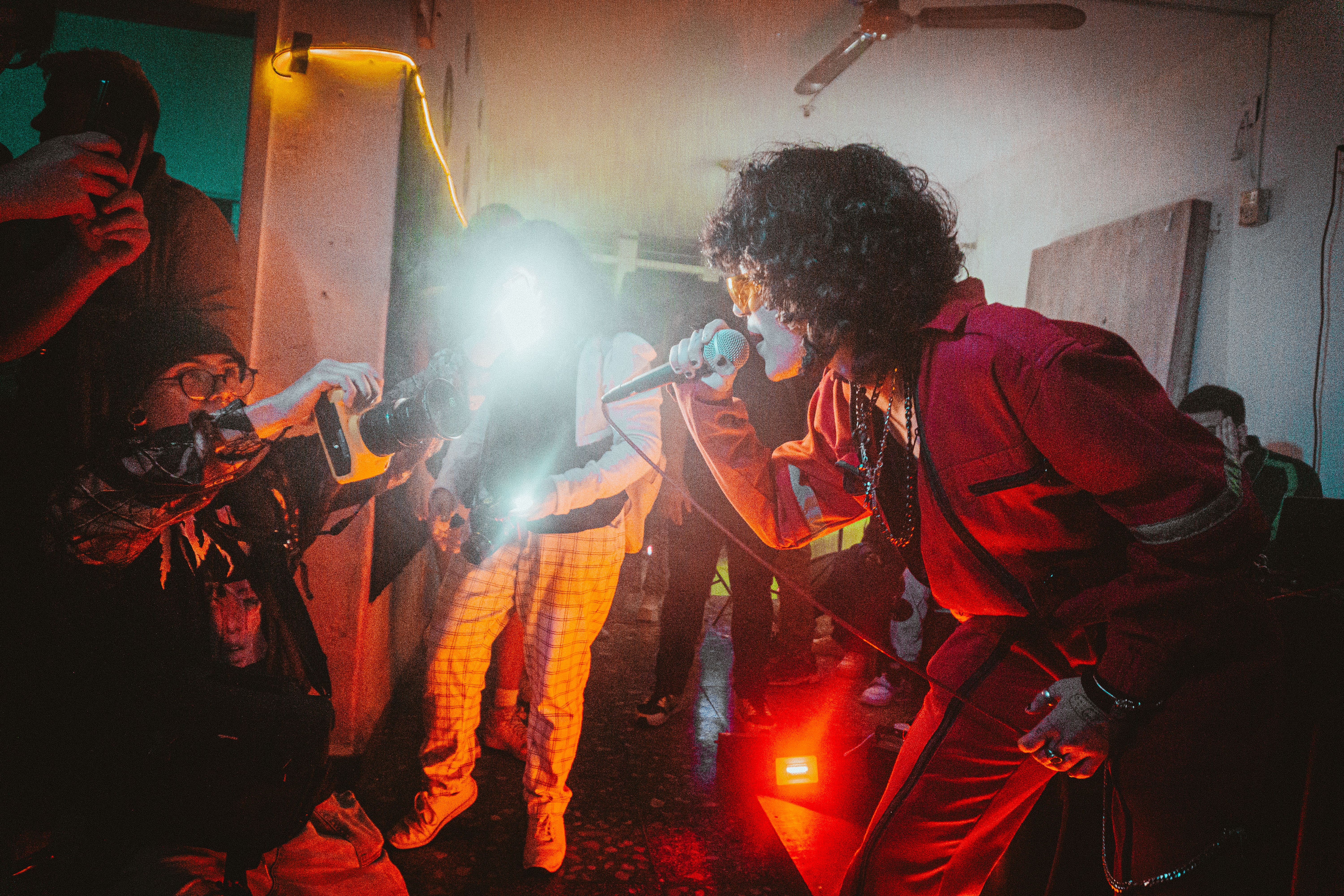 People Recording a Singer at a Concert · Free Stock Photo