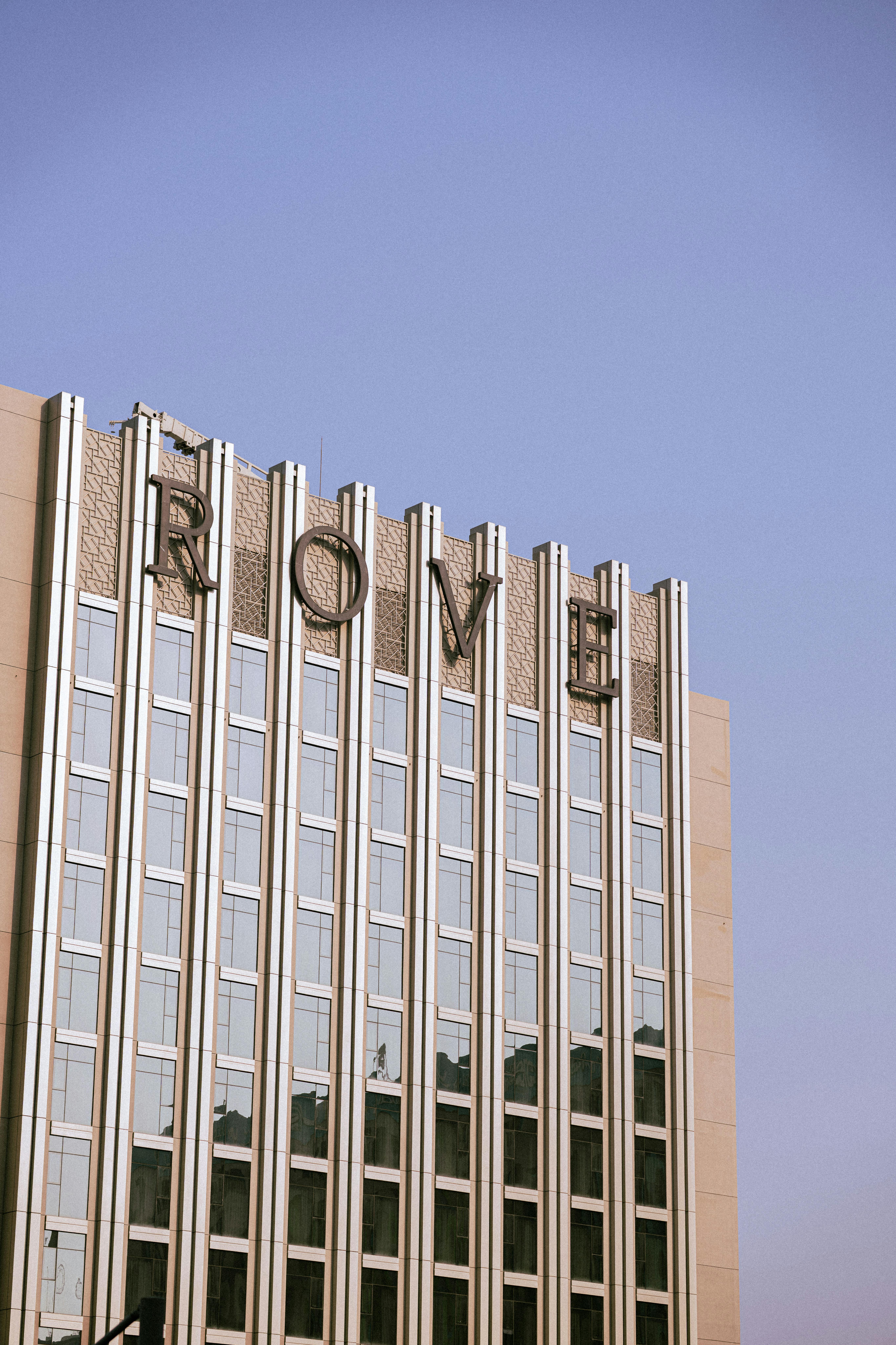 Facade of the Rove Hotel in Dubai, UAE · Free Stock Photo