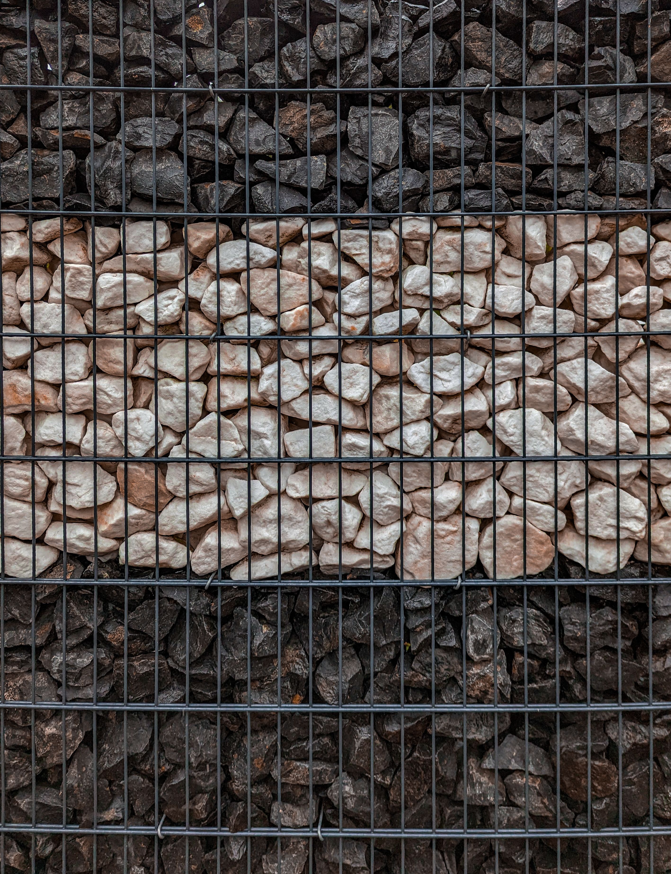 Wall of Stones behind Fence · Free Stock Photo