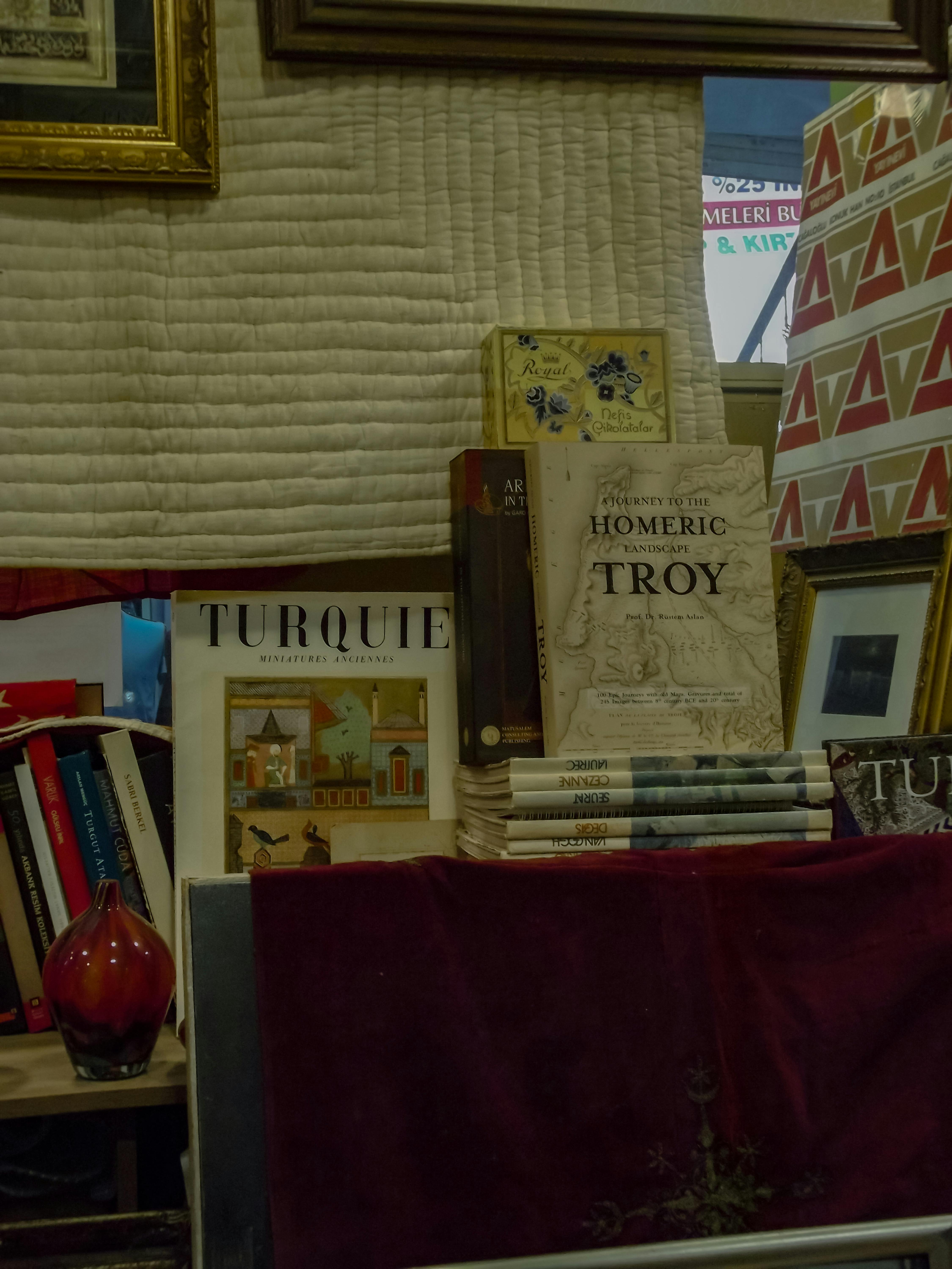 Stack of Books on Display · Free Stock Photo