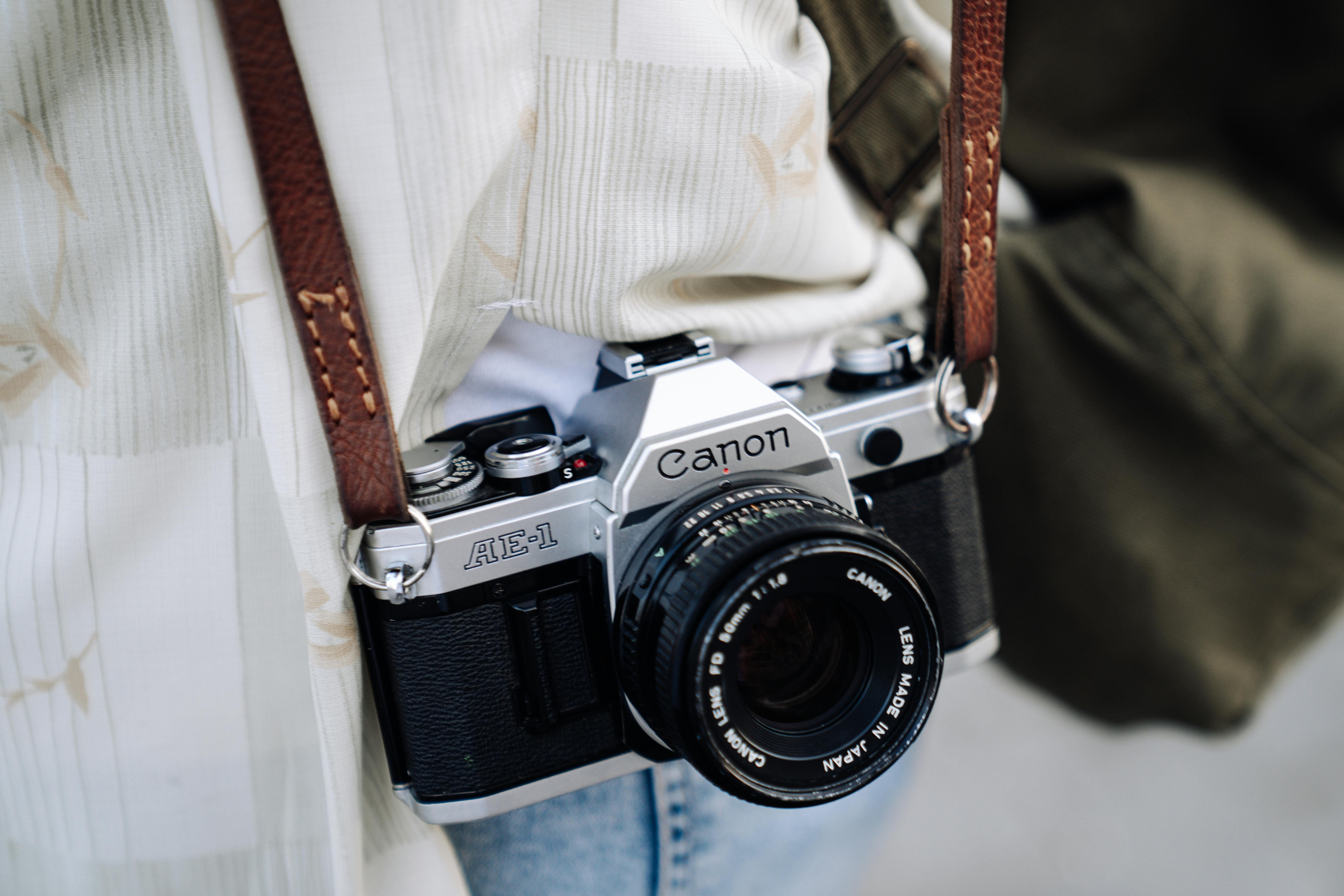 Black and Silver Canon Dslr Camera · Free Stock Photo