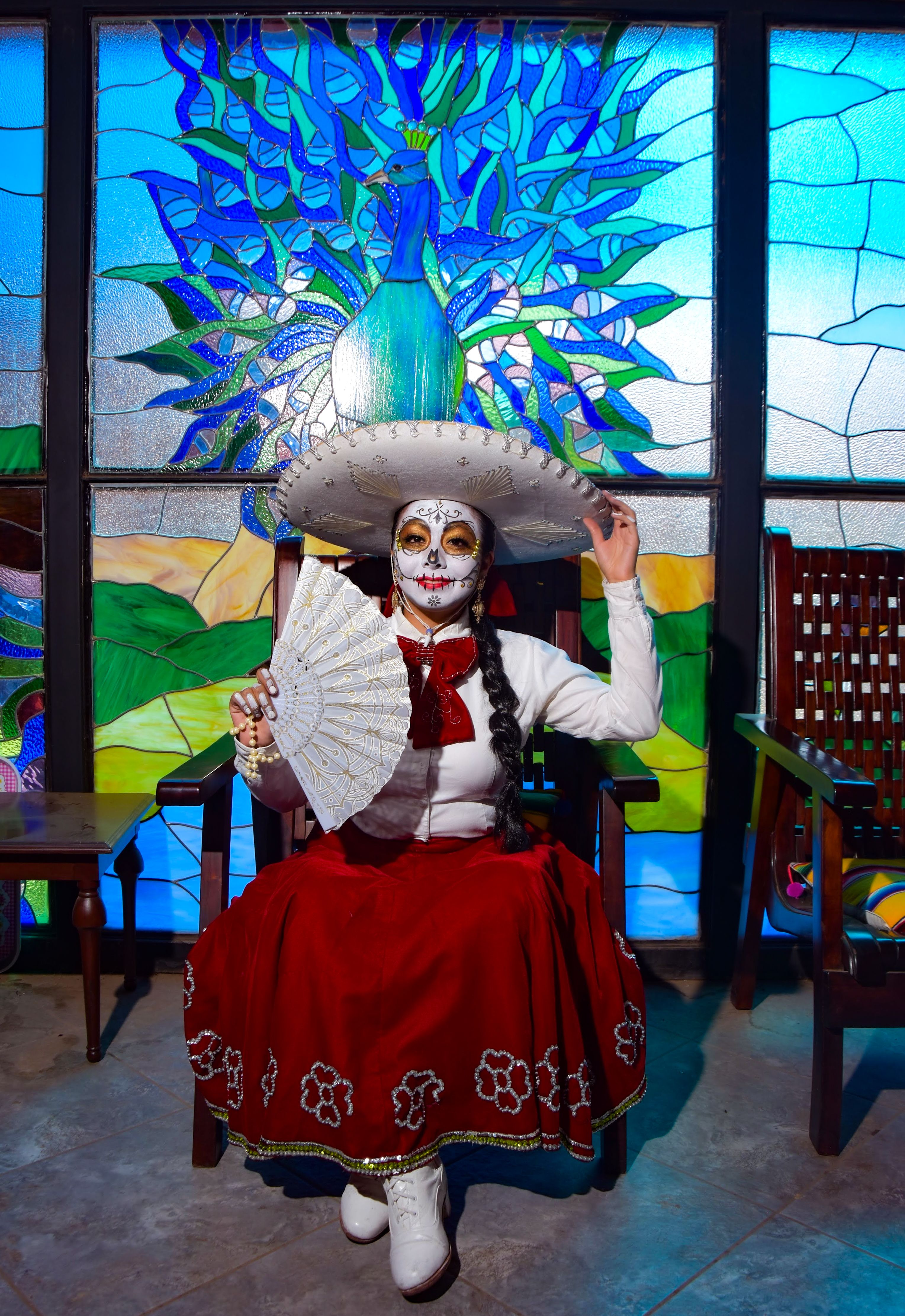 Catrina charra roja · Free Stock Photo