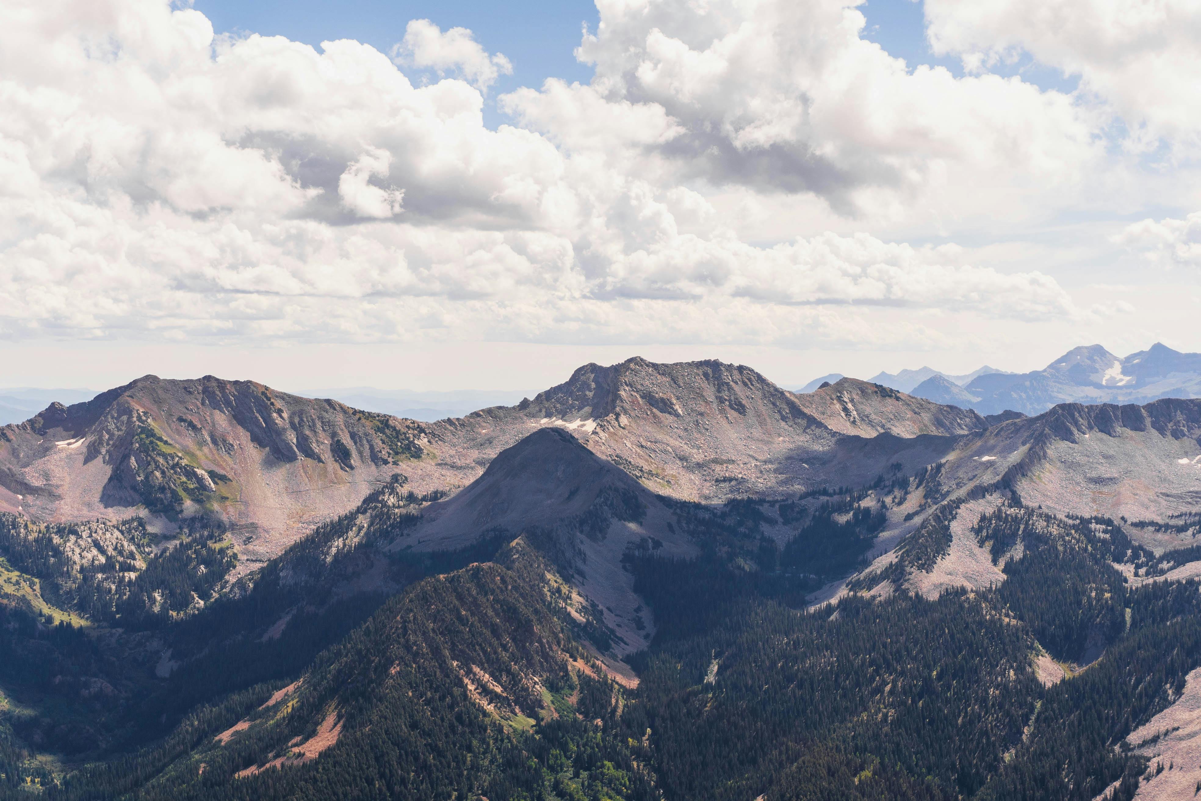 Clouds over Mountains · Free Stock Photo