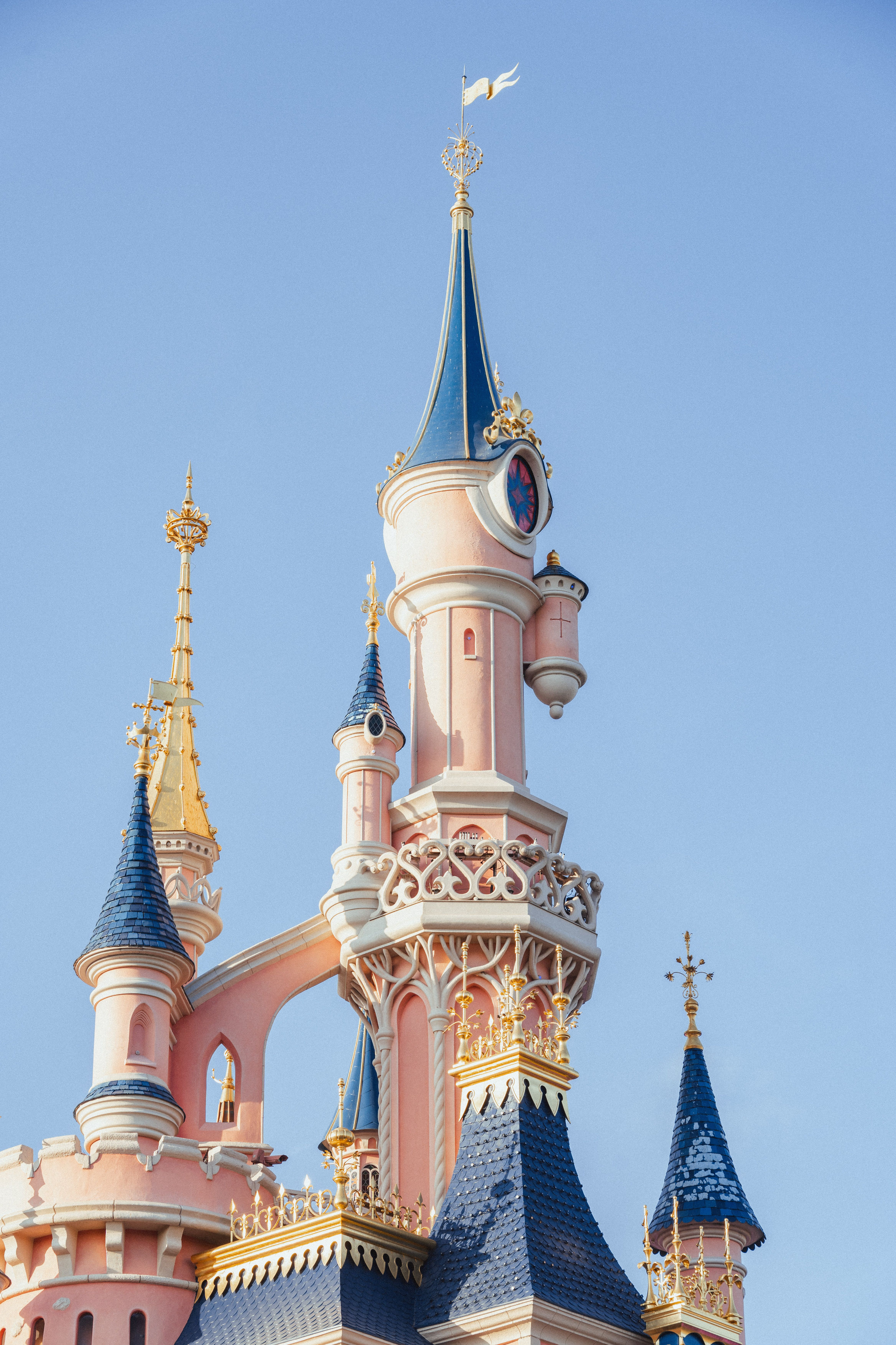 Sleeping Beauty Castle at Disneyland Paris · Free Stock Photo