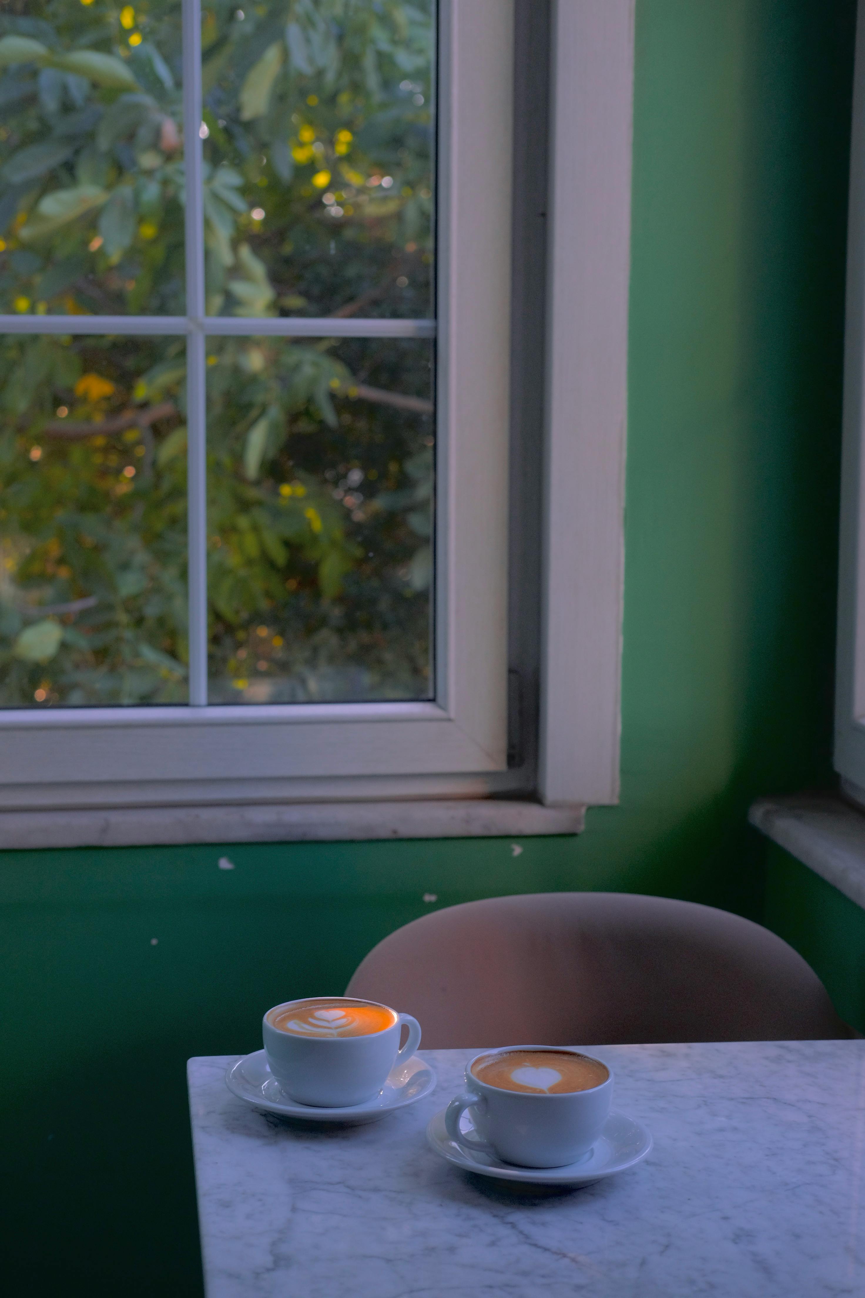 Rustic Style Coffee Shop with Seats under a Thatched Roof · Free Stock ...