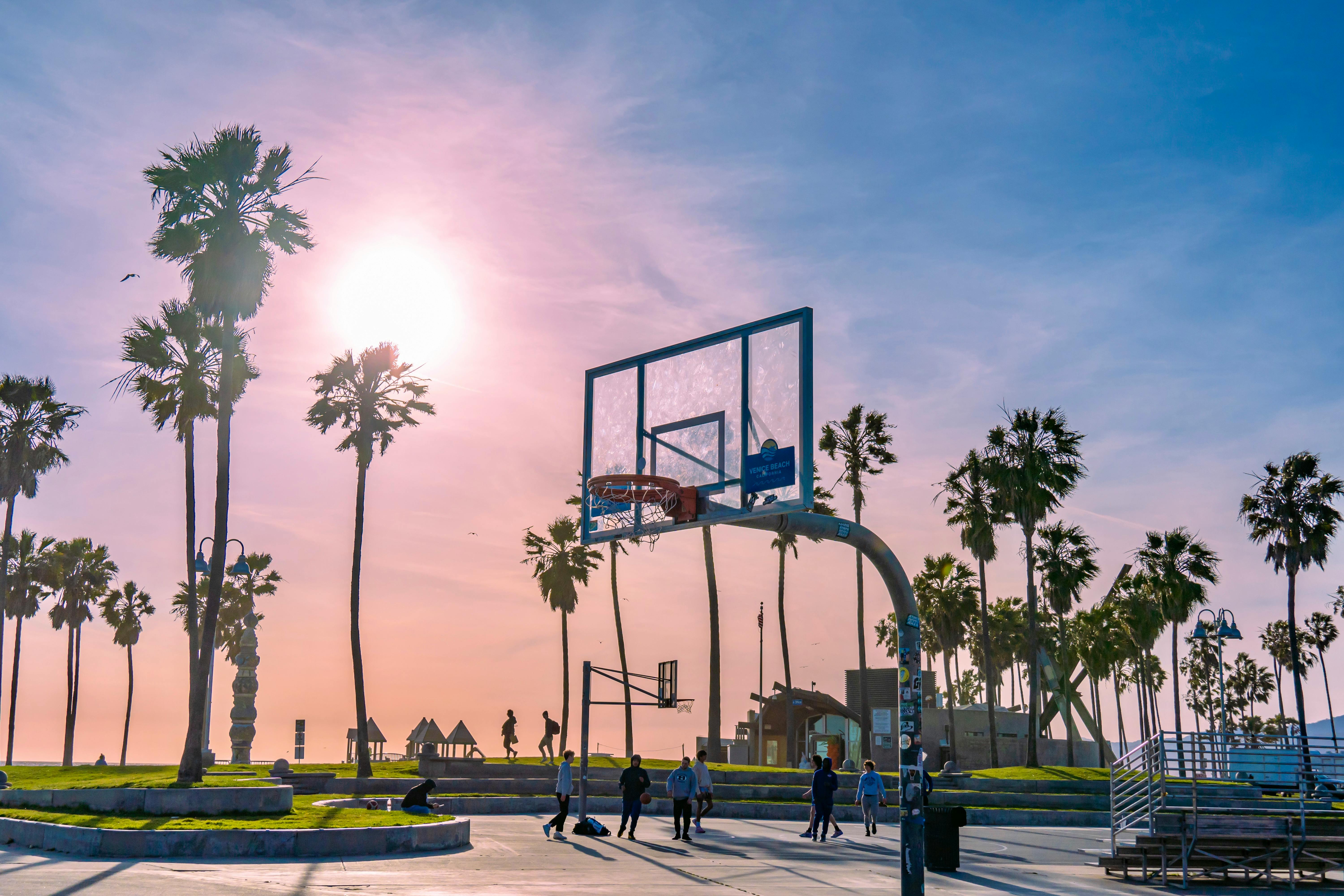 Cool Basketball Court Wallpaper
