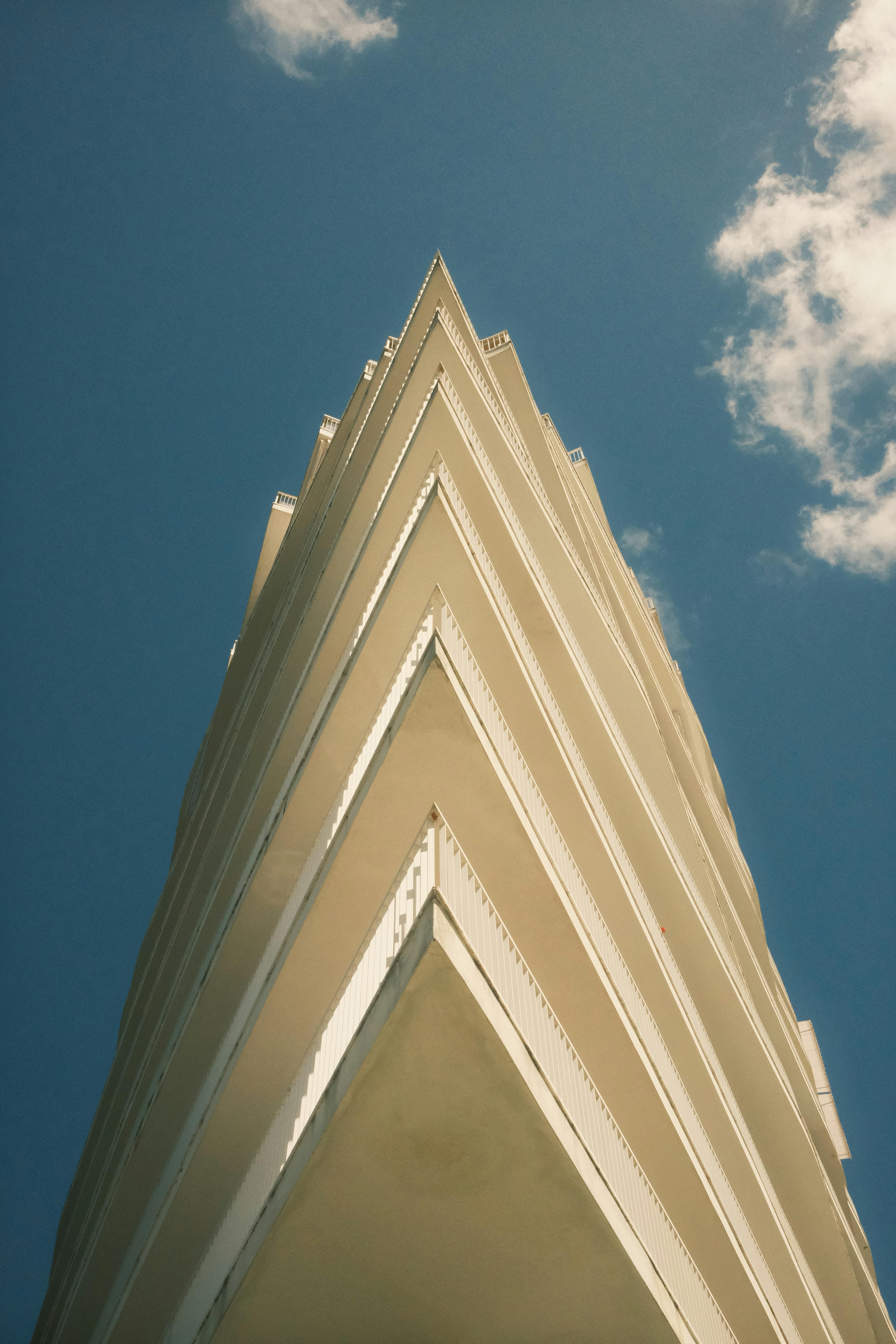 Triangular Building Walls · Free Stock Photo
