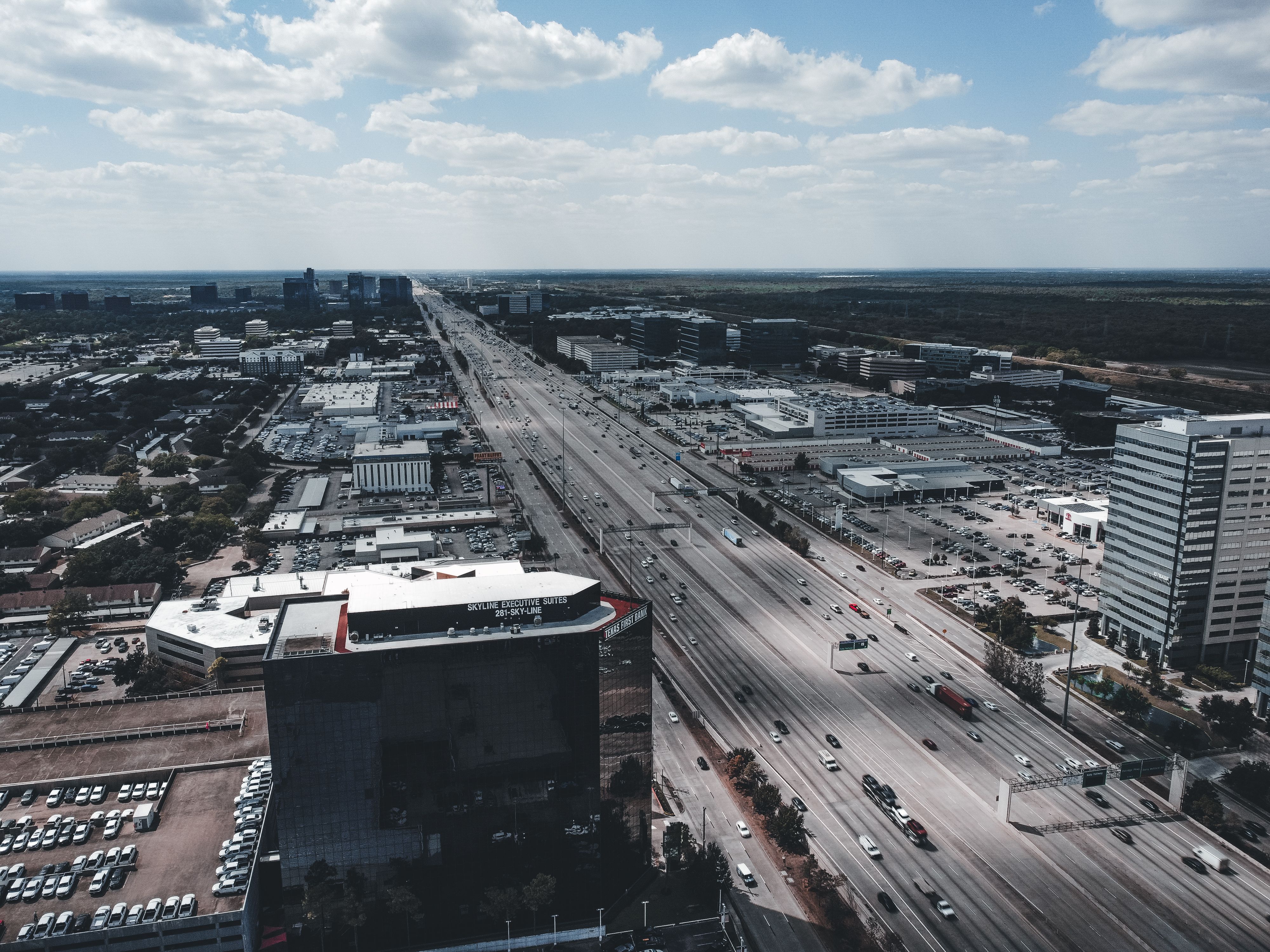 Houston Texas from the bayou · Free Stock Photo
