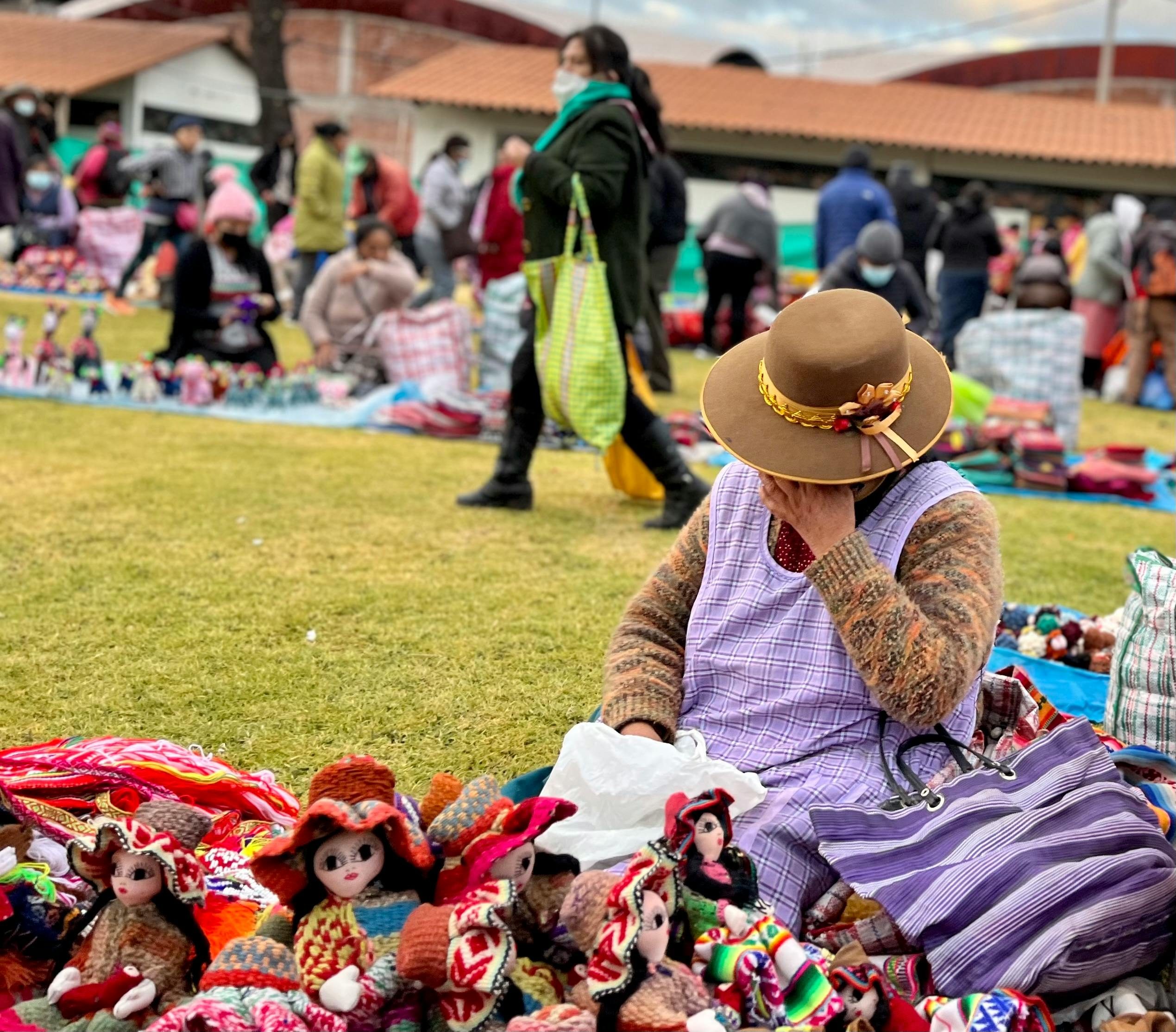 A Woman Selling at the Market · Free Stock Photo