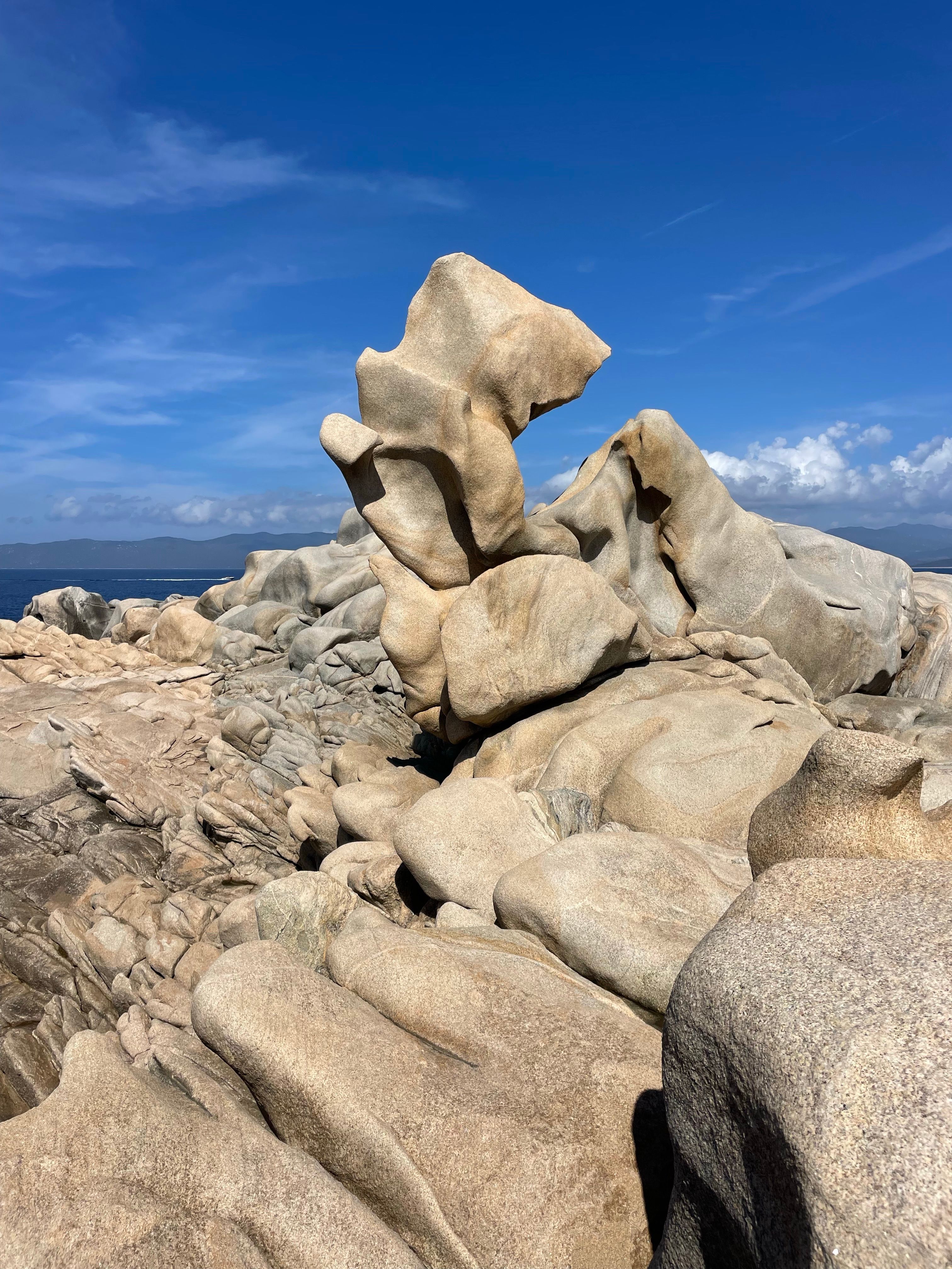 Sunlit Rock Formation · Free Stock Photo