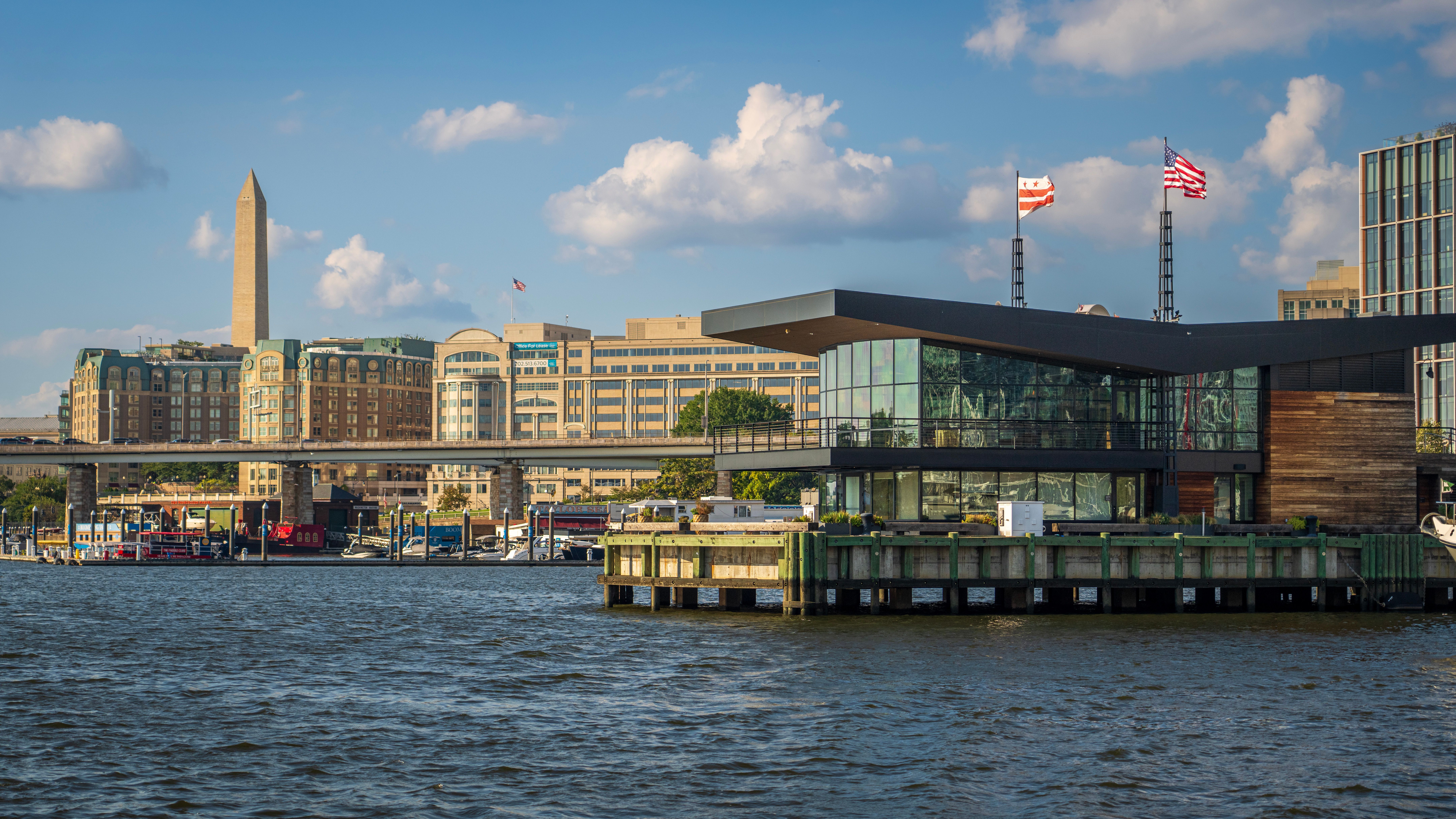 The Wharf Harbor with Terminal in Washington DC · Free Stock Photo