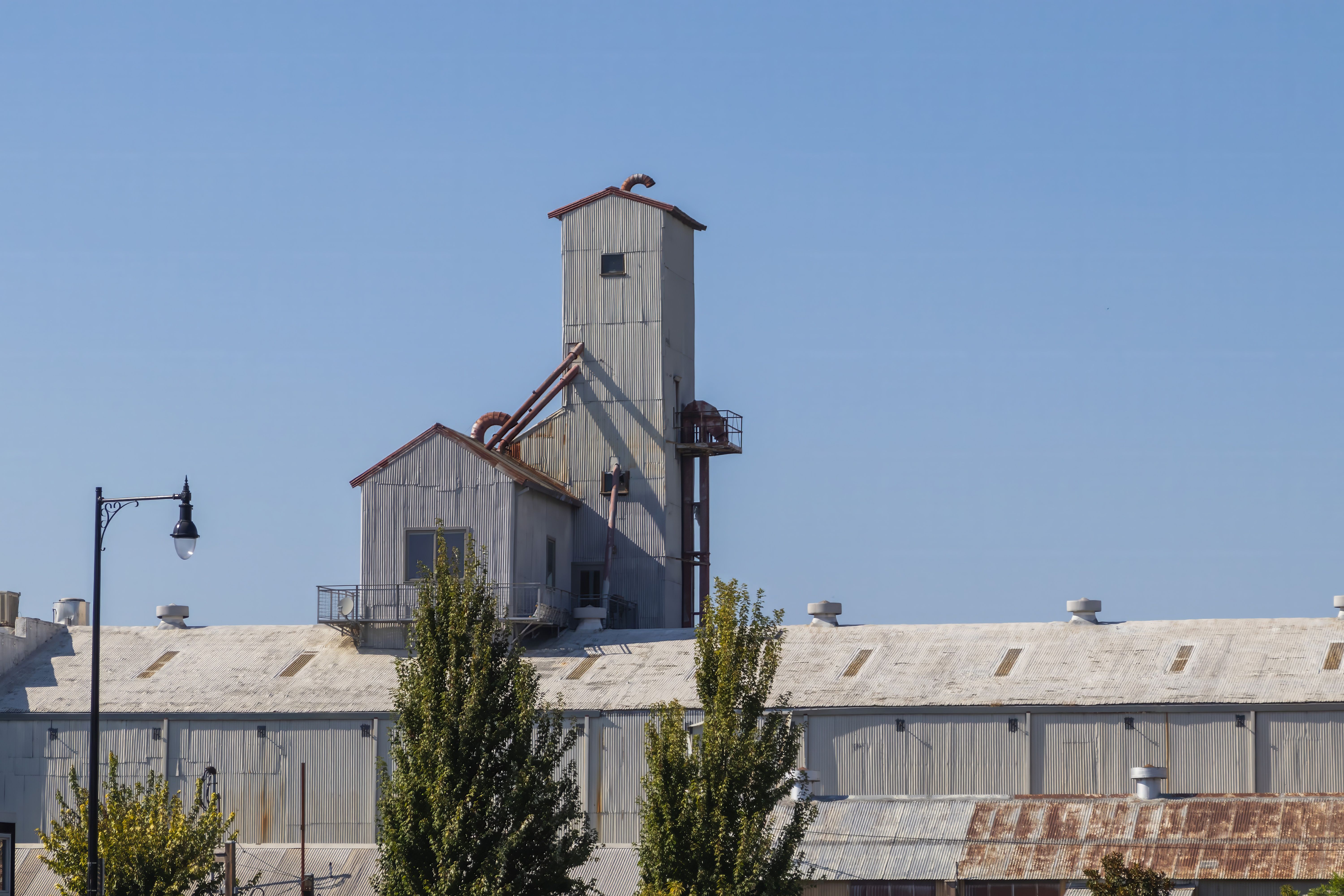 Yellow Power Plant · Free Stock Photo