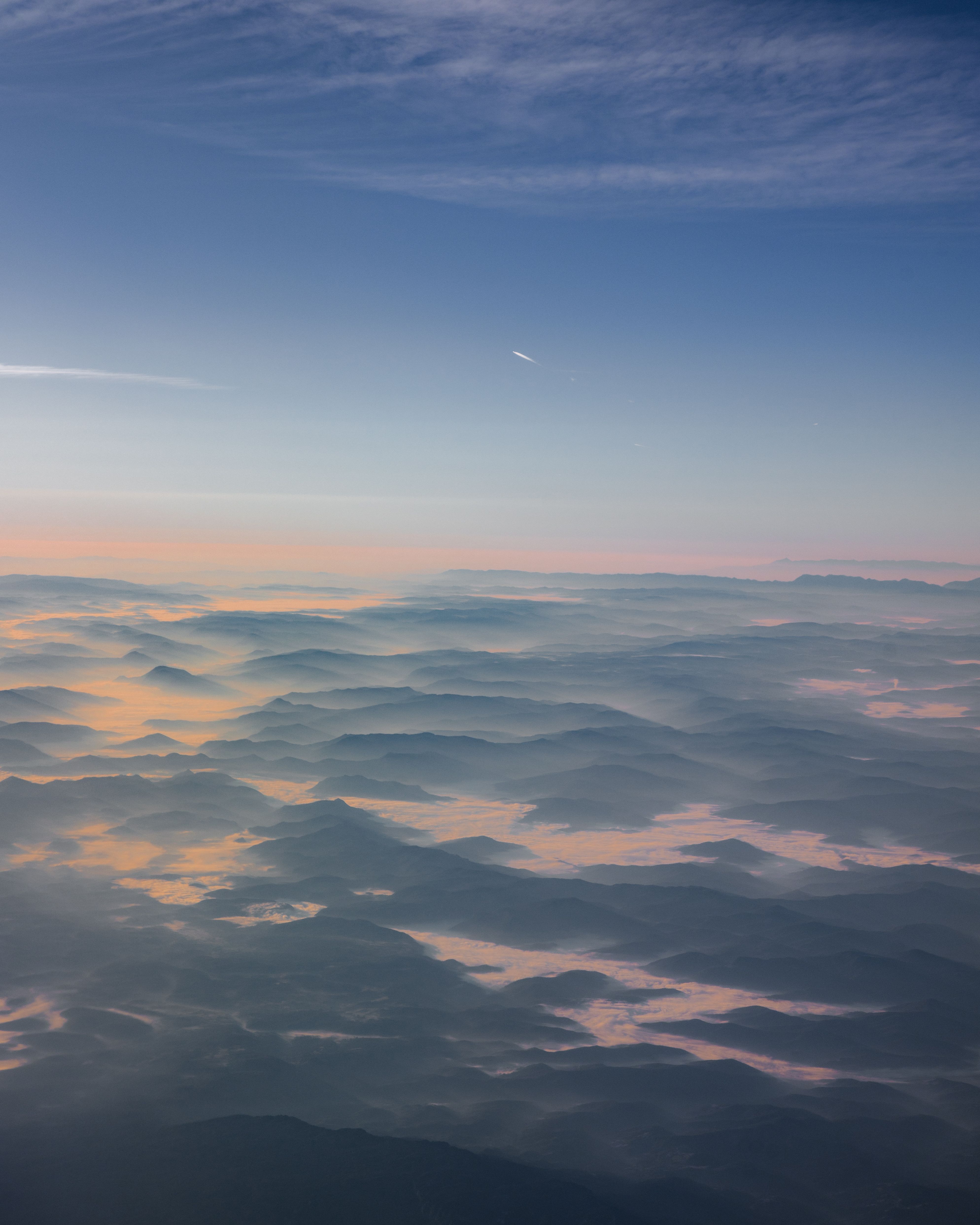 Aerial Photography of Hills · Free Stock Photo