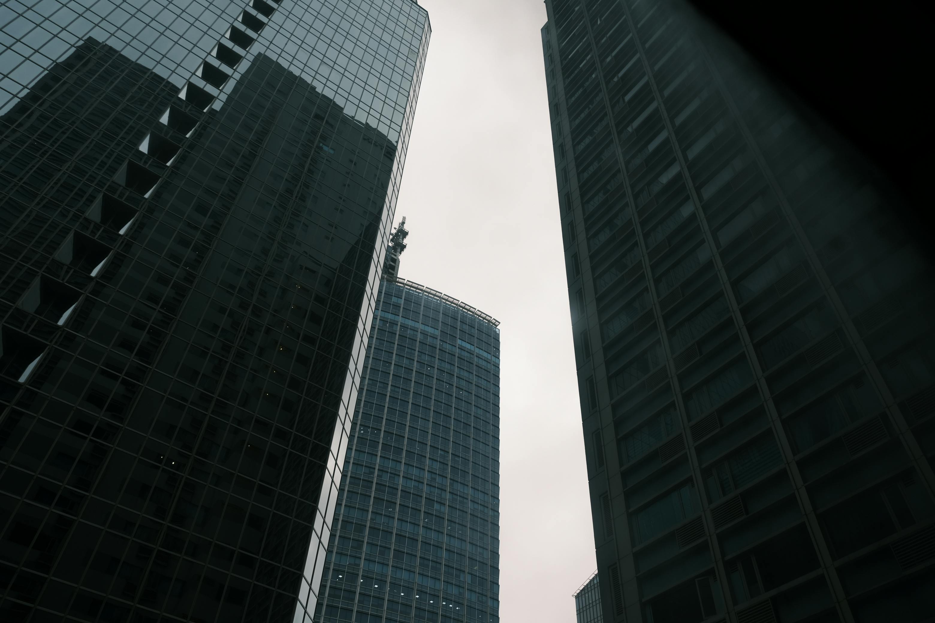 Skyscrapers in City Skyline · Free Stock Photo