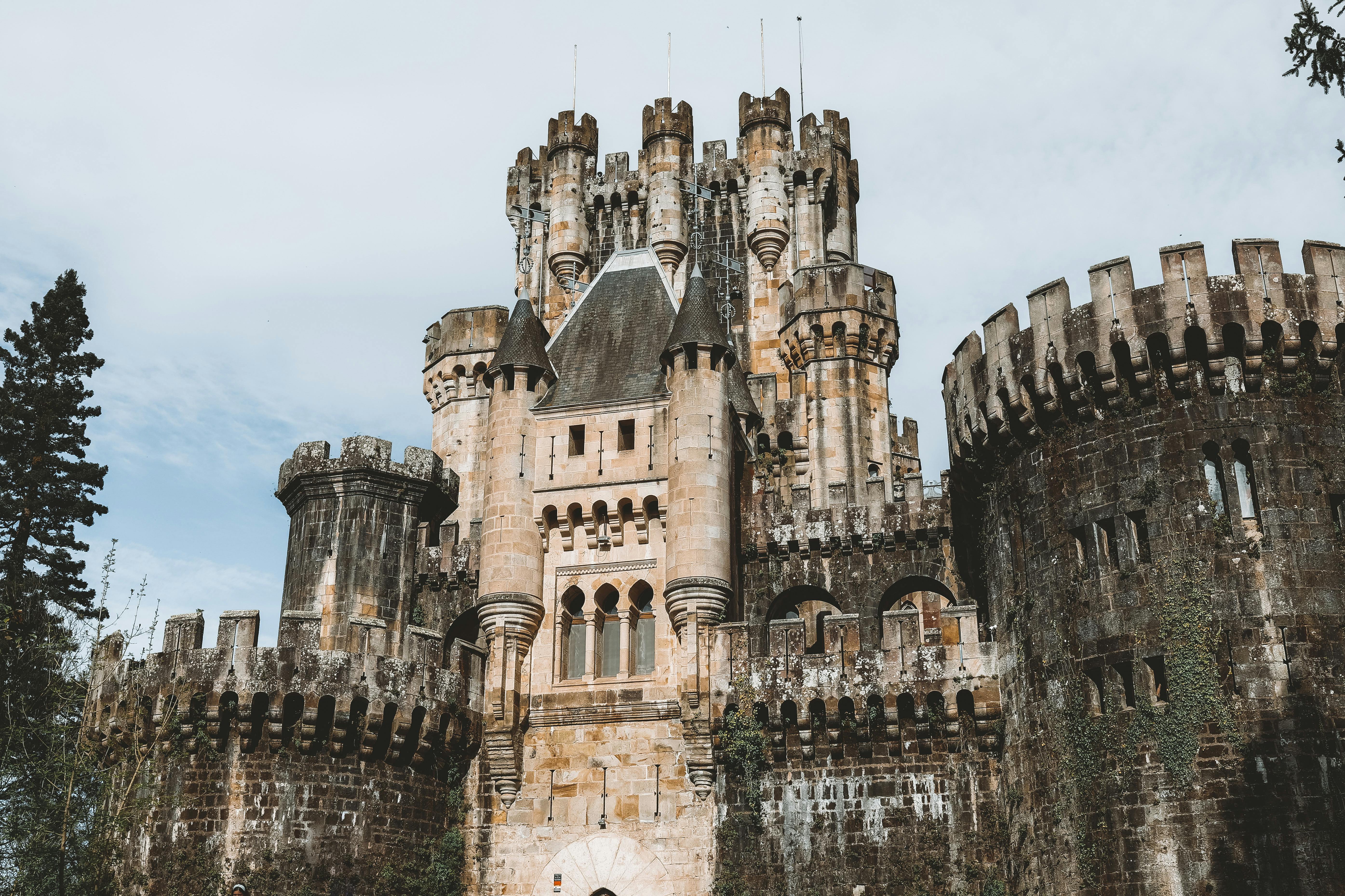 Facade of the Butron Castle in Gatika, Spain · Free Stock Photo