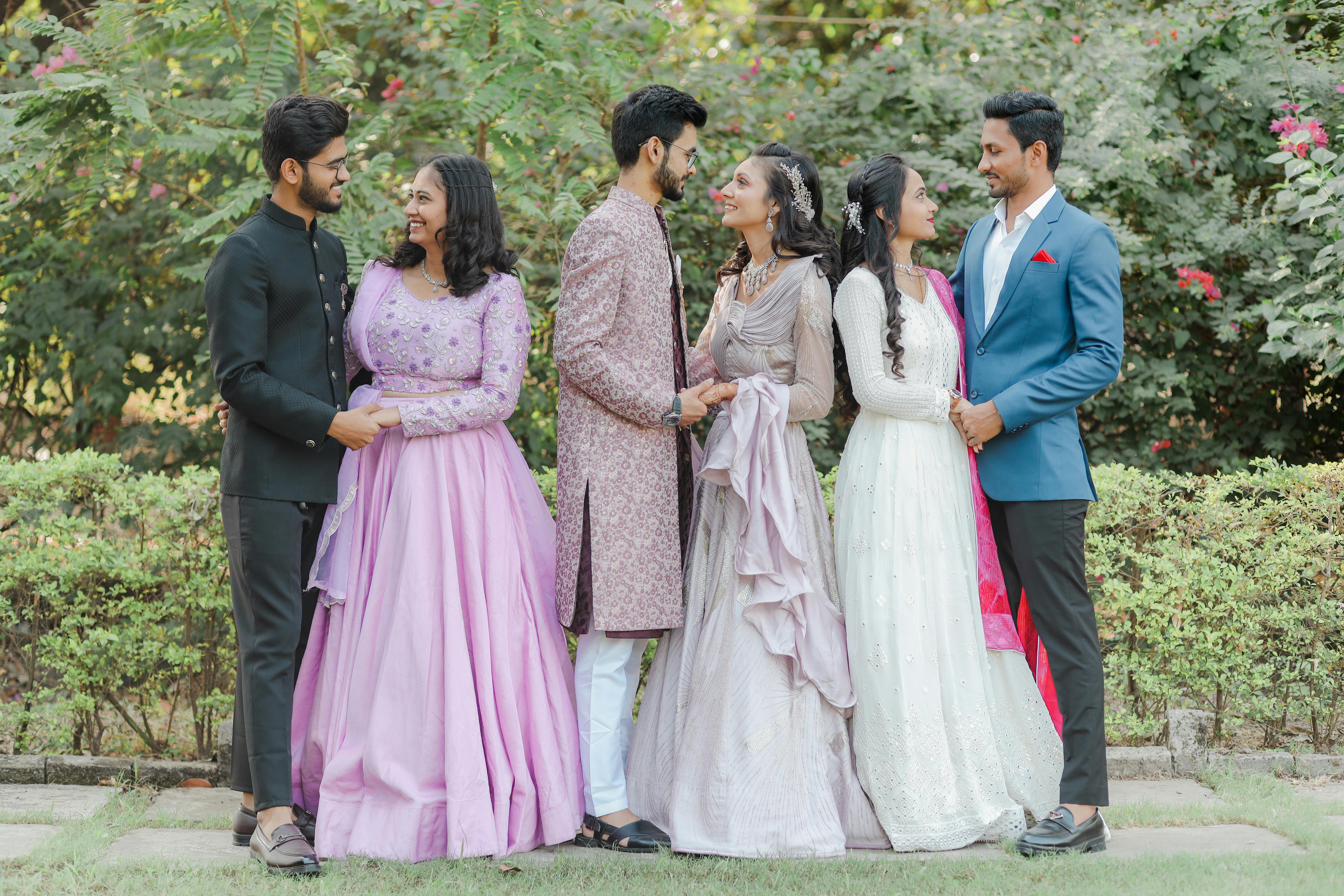 Multiple Brides And Grooms Together Photos, Download The BEST Free ...