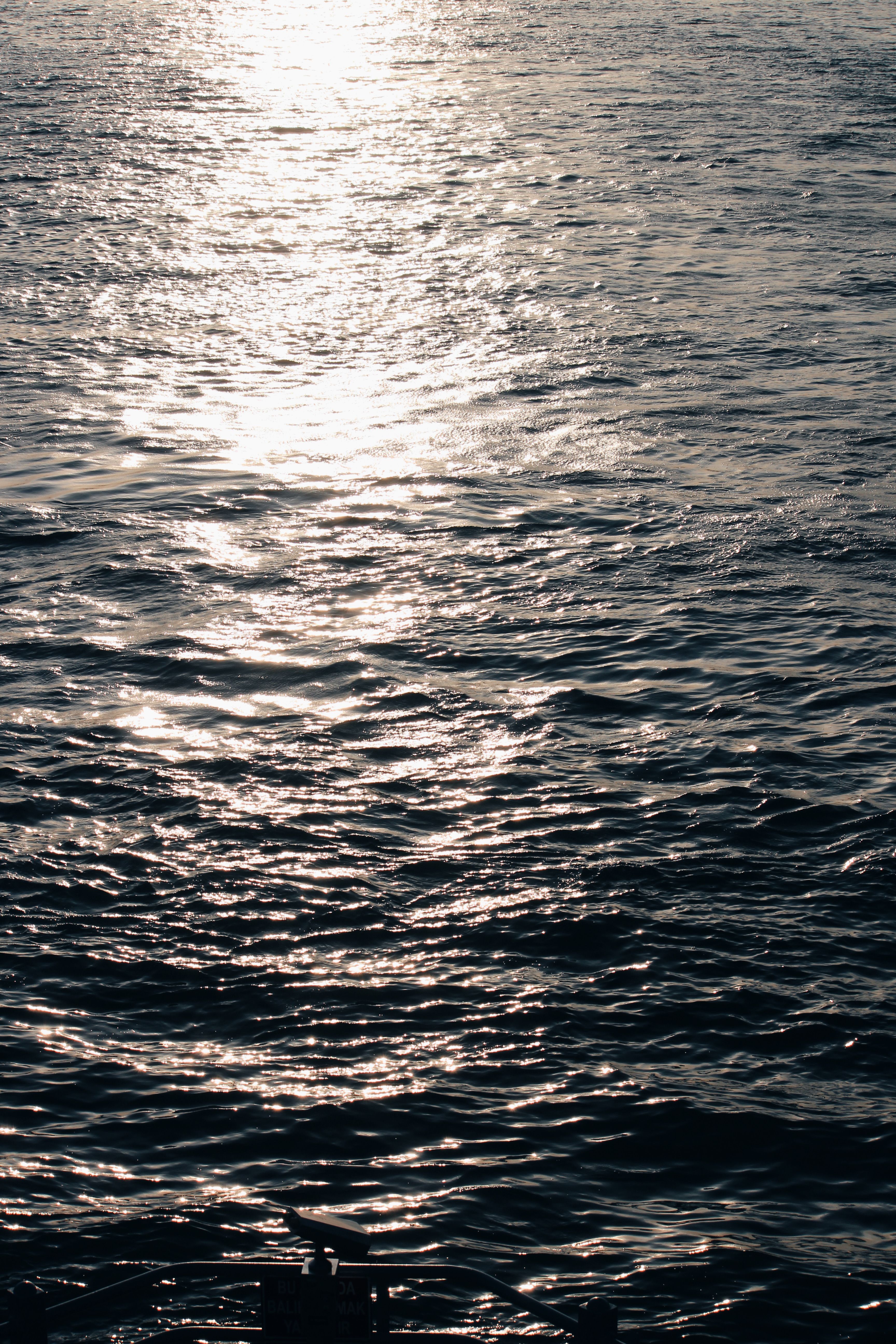 Sunlight Reflecting in Sea · Free Stock Photo